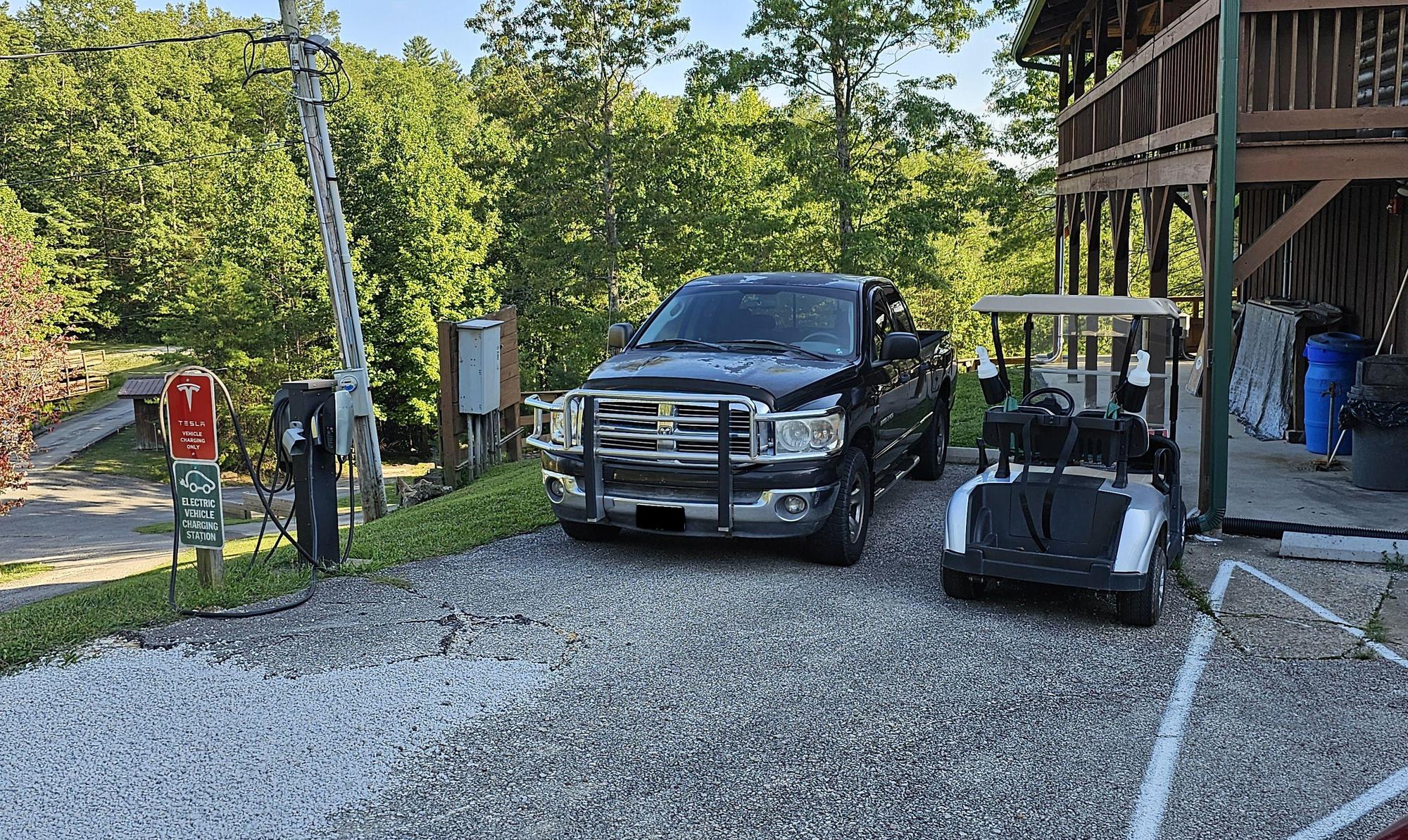 Cliffview Resort Cabins | Campton, KY | EV Station