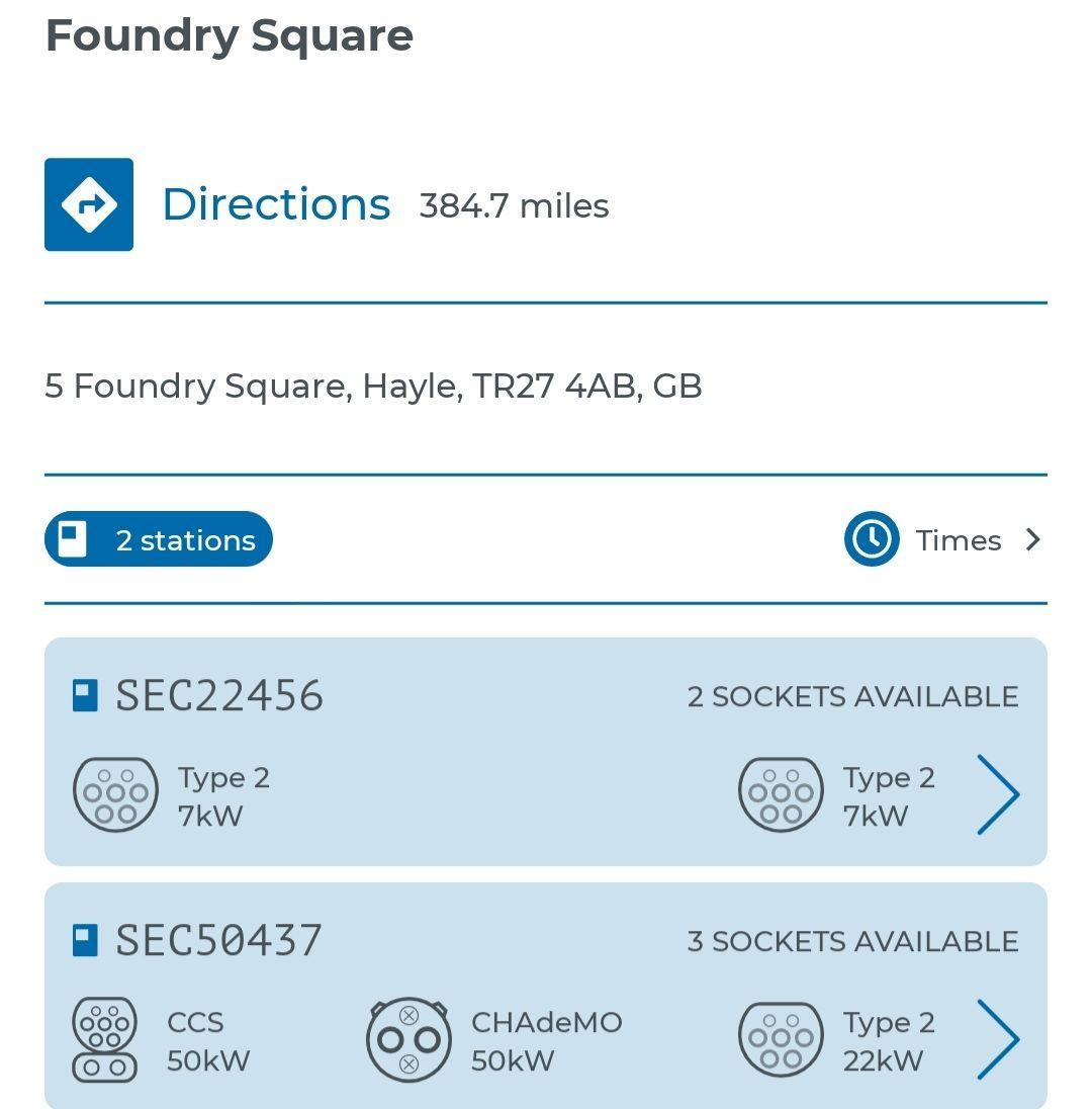 Foundry Square Car Park | 5 Foundry Square, Hayle, TR27 4AB, UK | EV ...