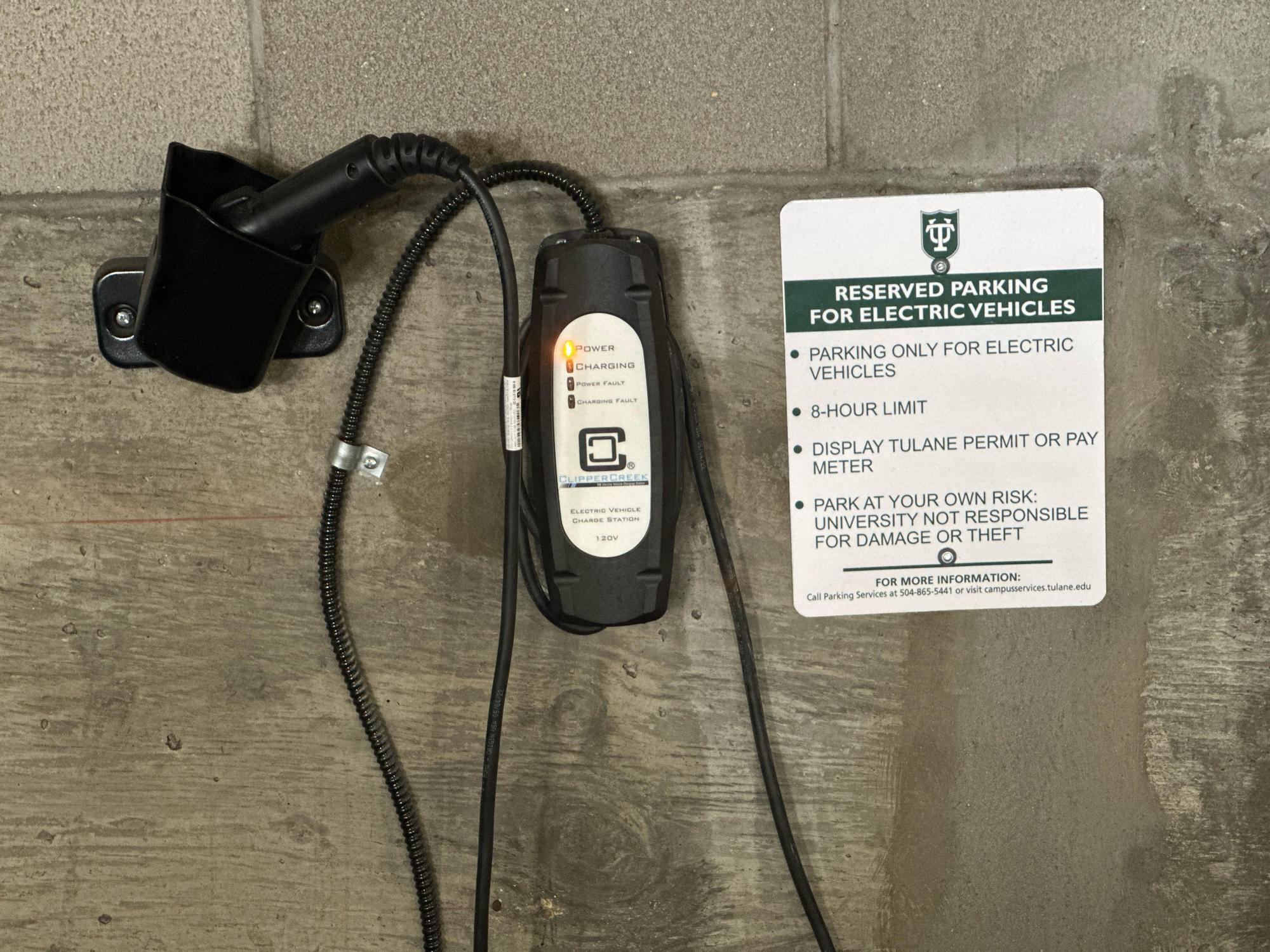 Tulane 8-Hour Parking (Slower Chargers) | New Orleans, LA | EV Station