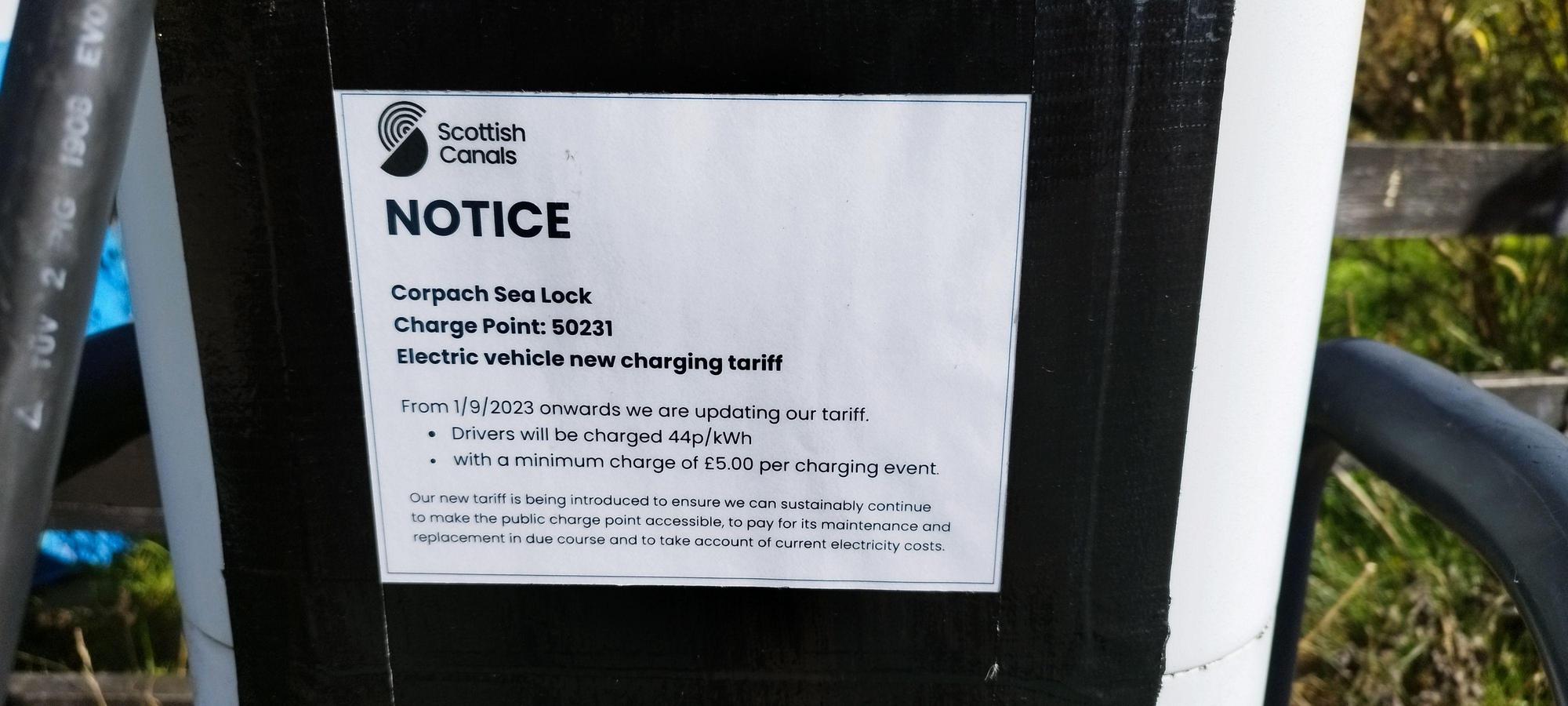 Corpach Sea Lock | Corpach, Scotland | EV Station