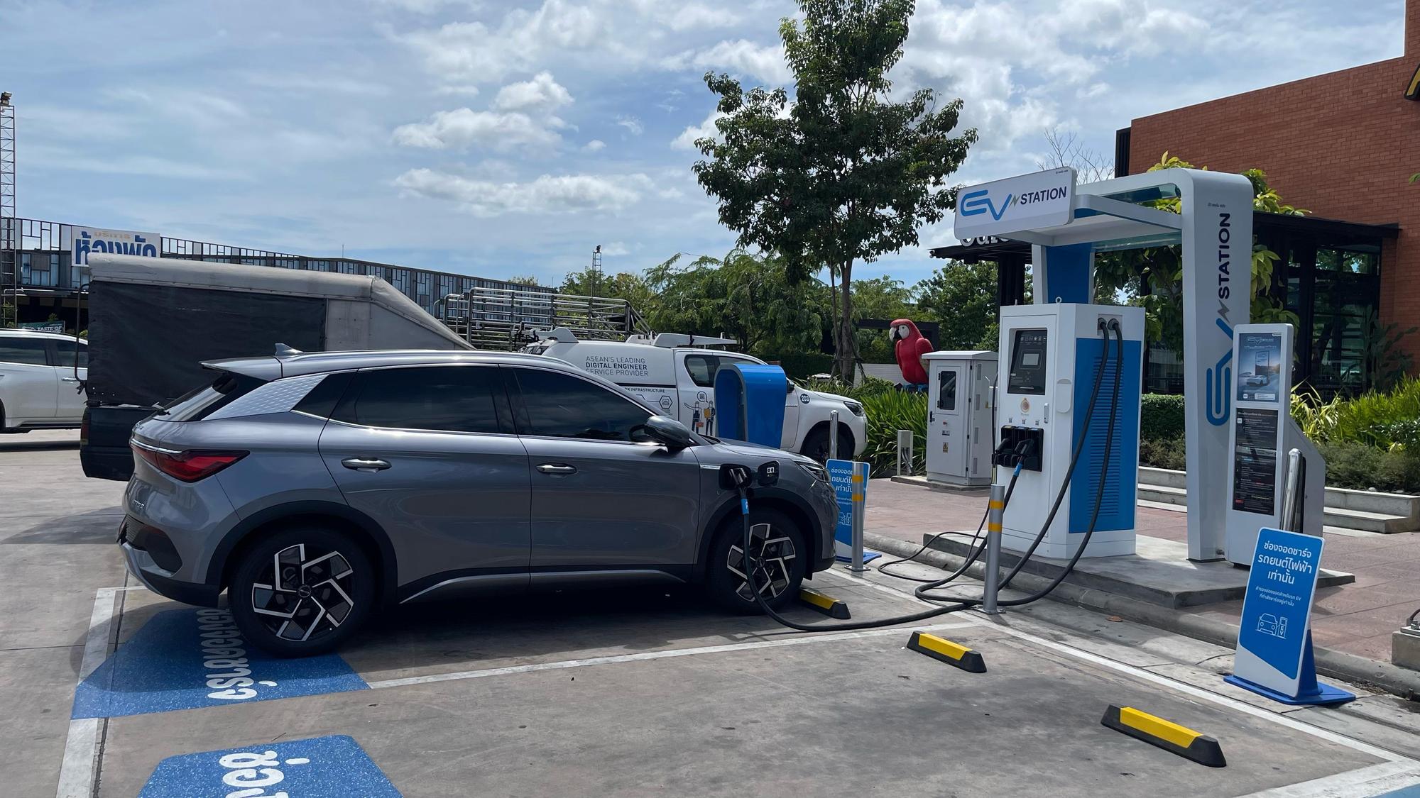 PTT NGV Station Cha-Am ปตท. เอ็นจีวี ชะอำ | Don Khun Huai, จ. เพชรบุรี | EV Station