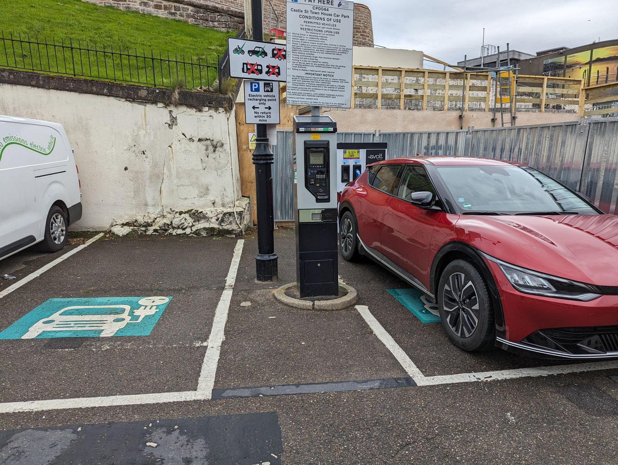 Castle St Town House Car Park | Inverness, Scotland | EV Station