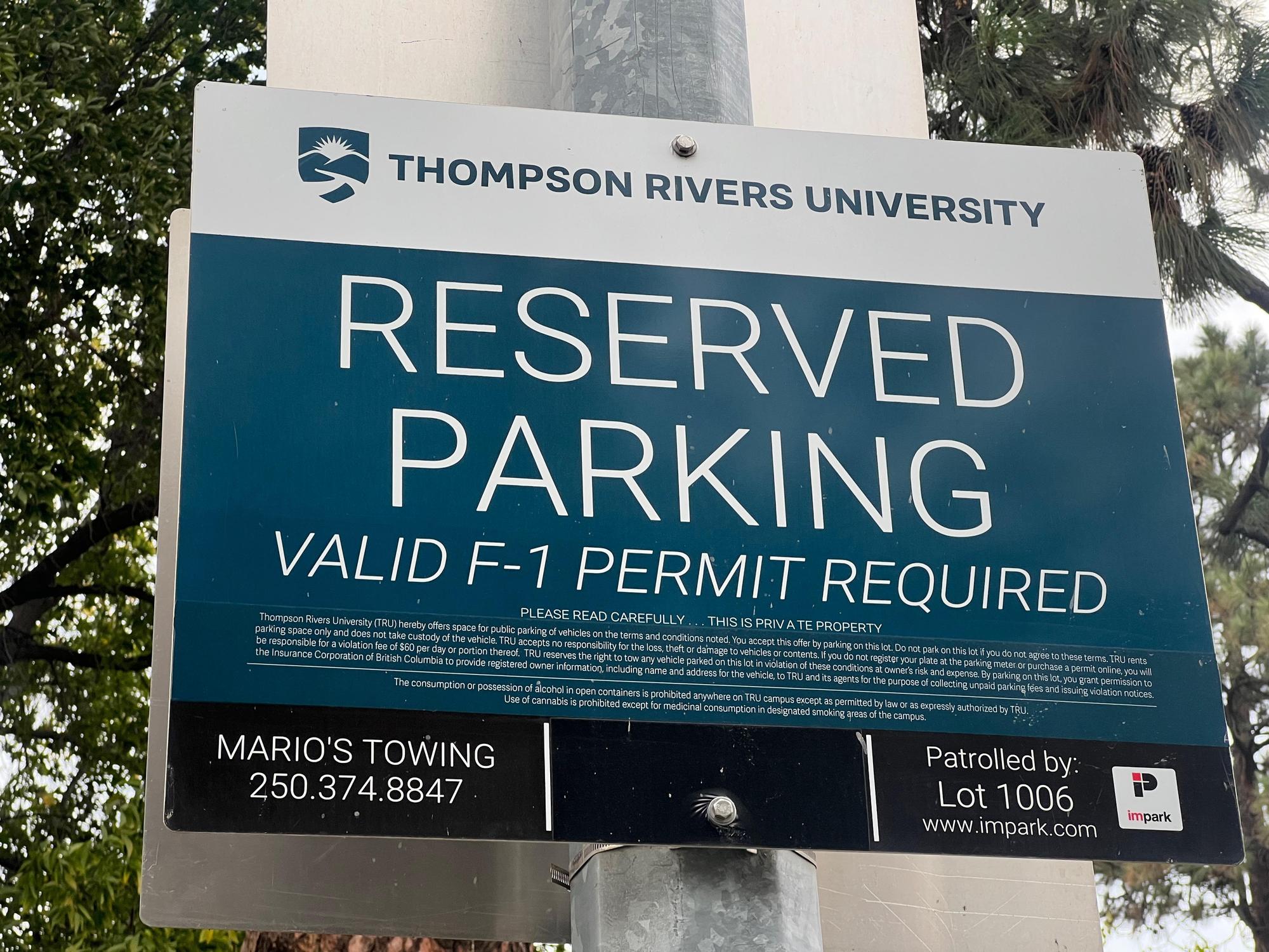 TRU Campus - Parking Lot F | Kamloops, BC | EV Station