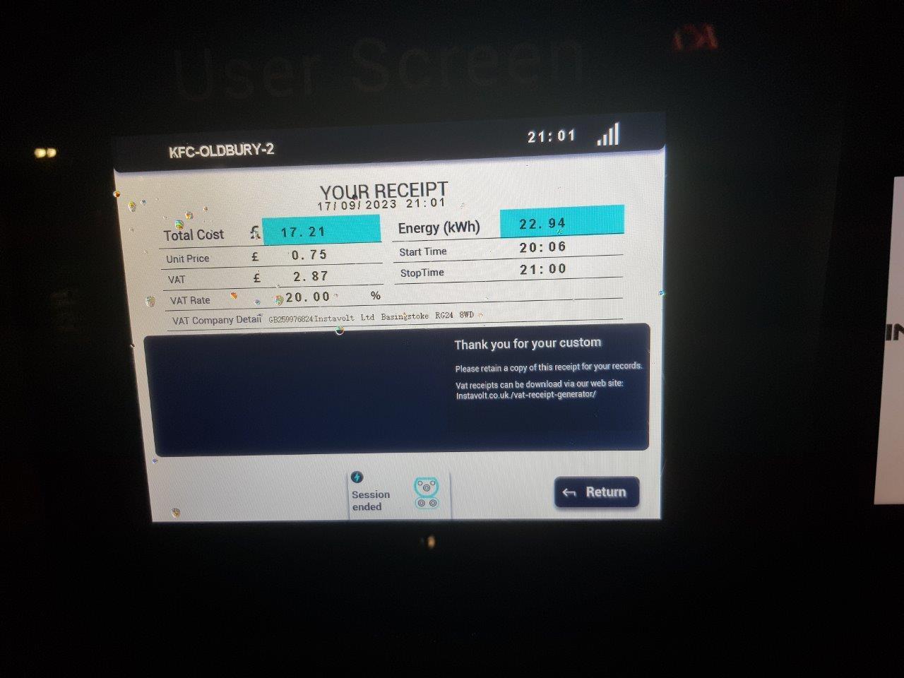 KFC Oldbury | Lakeside, Wolverhampton Rd, Oldbury, B69 2BH, UK | EV Station