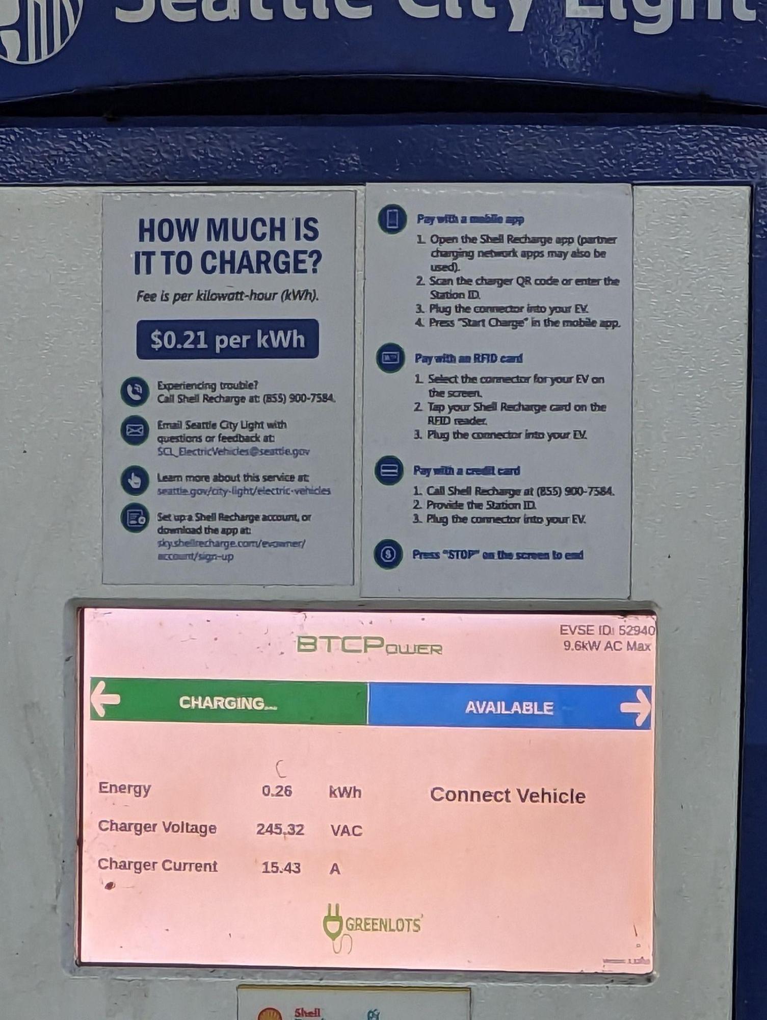 Seattle City Light South Service Center | Seattle, WA | EV Station