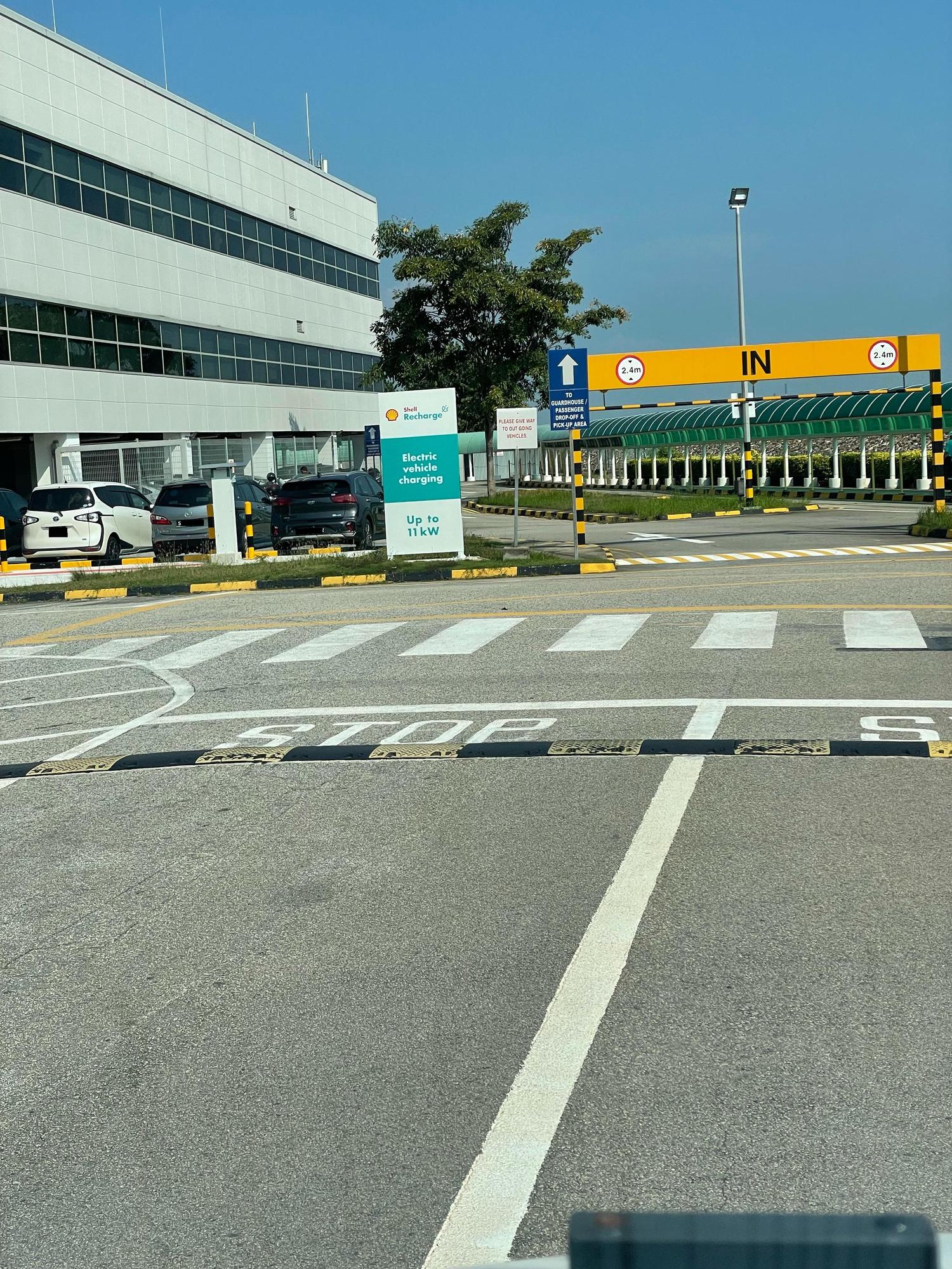 Shell recharge Jurong island | 61 seraya ave | EV Station