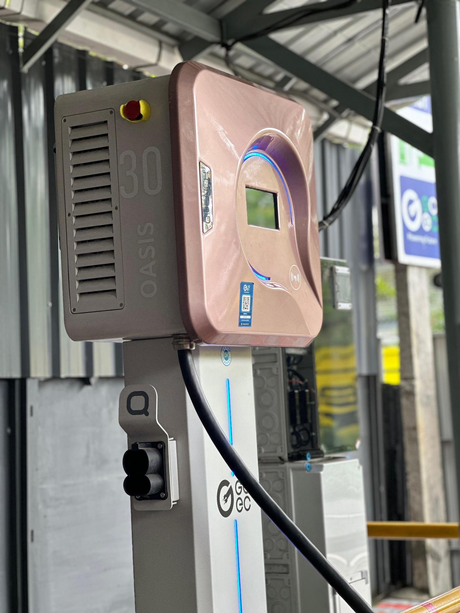 GO EC Combined Energy EV super charging station | Karimpadam, KL | EV ...