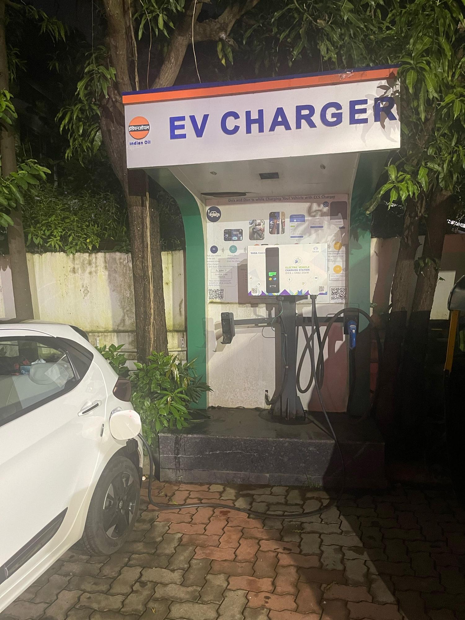 IOCL Pump-Tata Power(25kw) | Mumbai, MH | EV Station