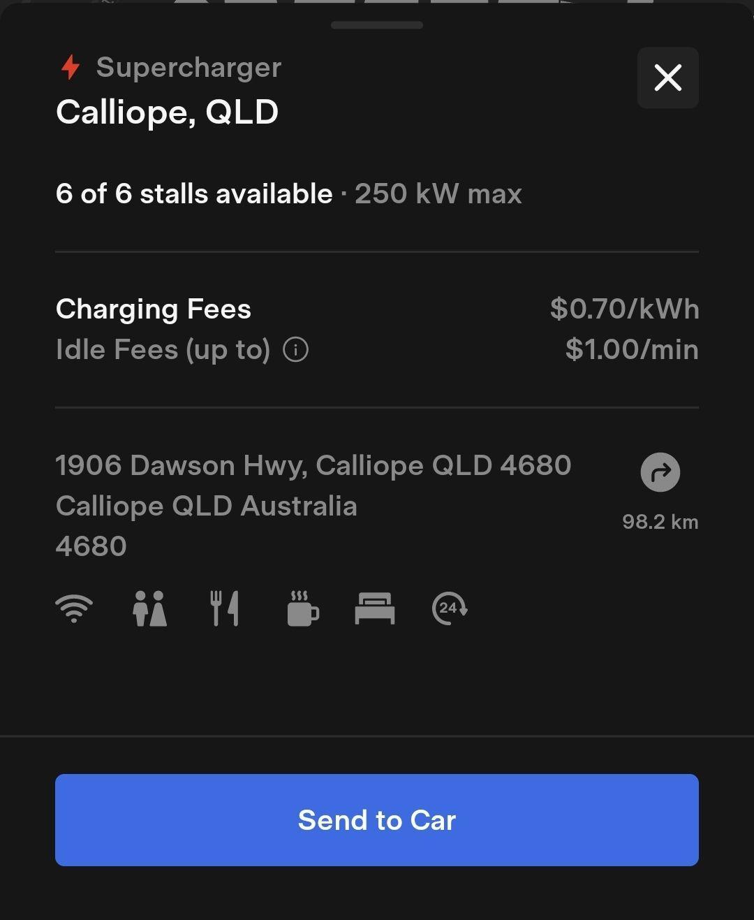 Comfort Hotel Parklands Calliope | Calliope, QLD | EV Station