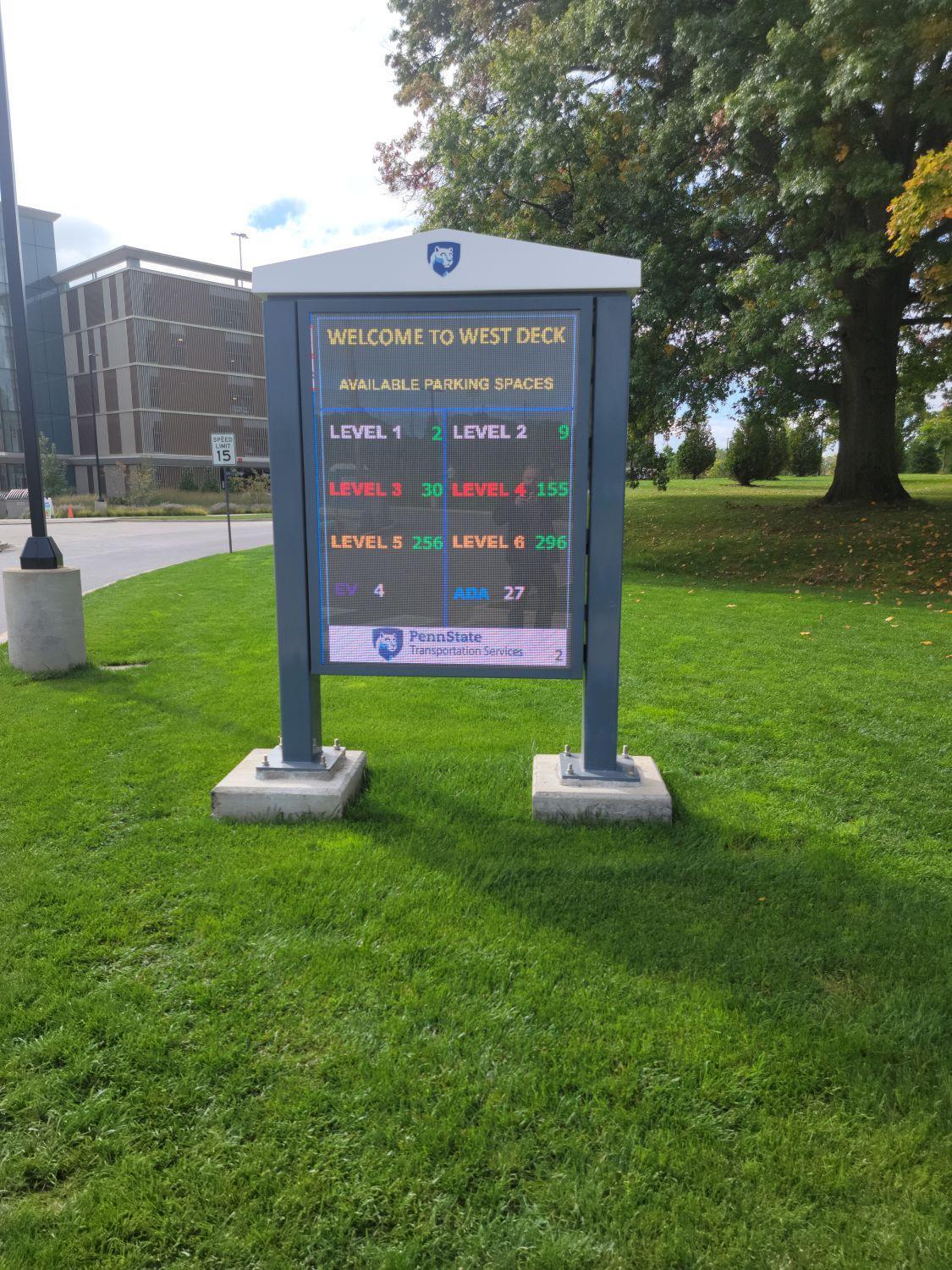 PSU - West Deck | State College, PA | EV Station