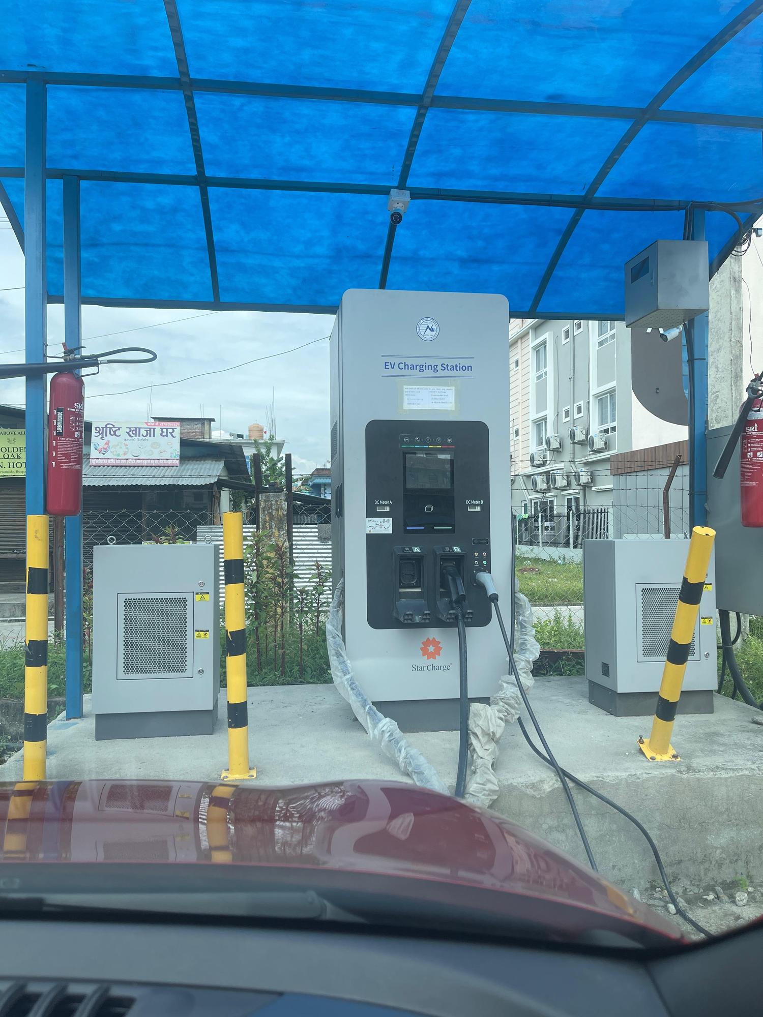 NEA CHARGING STATION CCS2 Birtamod Bus Park | Birtmod Bus Park ...