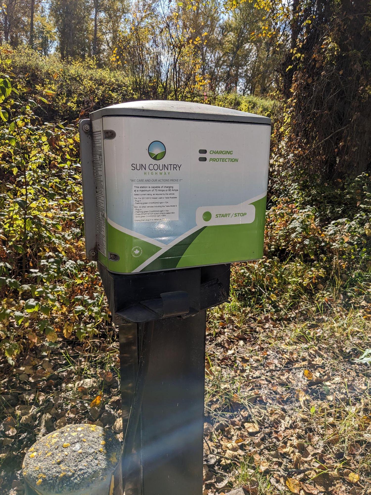 Little Fort Rest Area | Little Fort, BC | EV Station