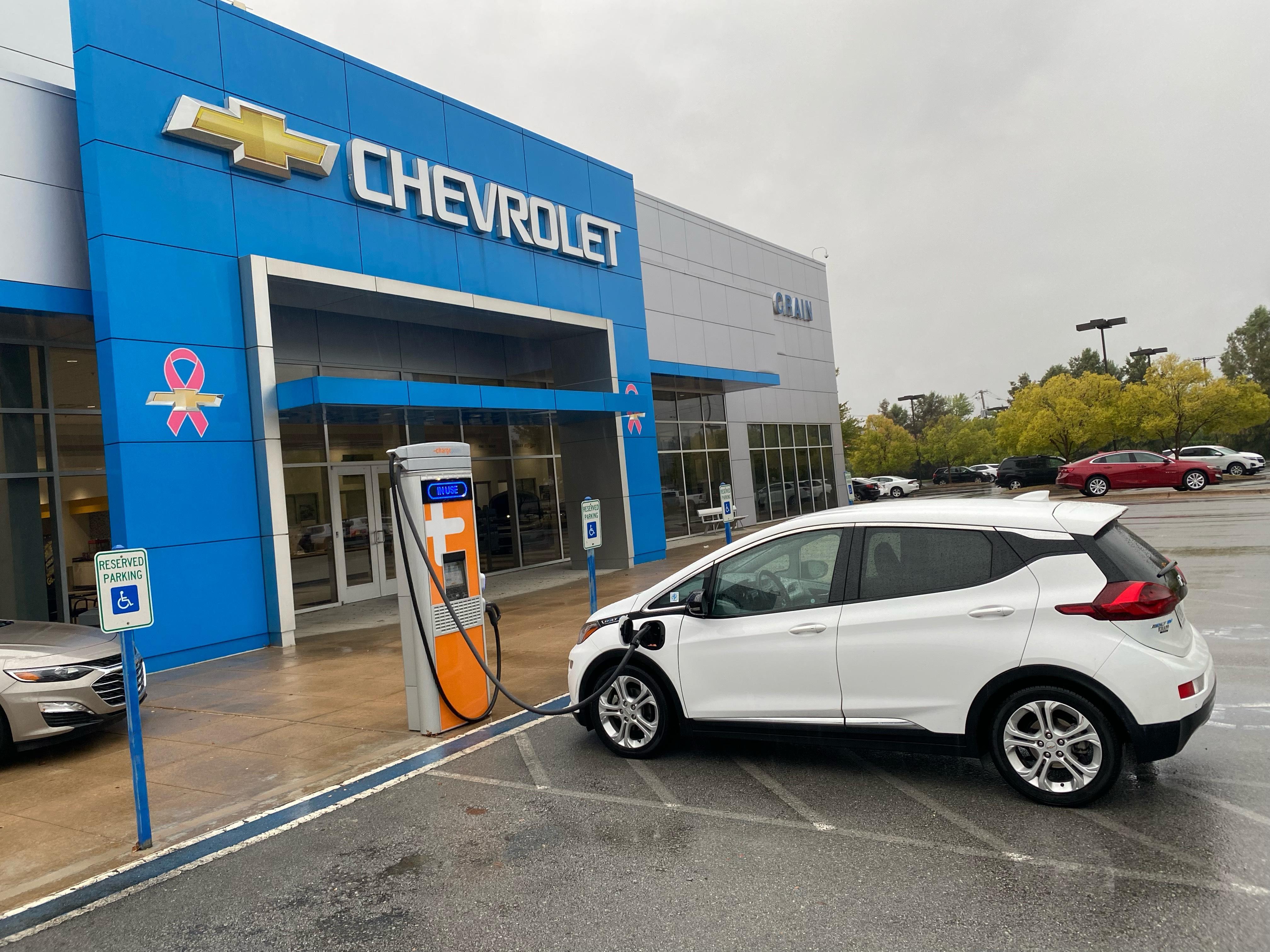 Crain Chevrolet | Little Rock, AR | EV Station