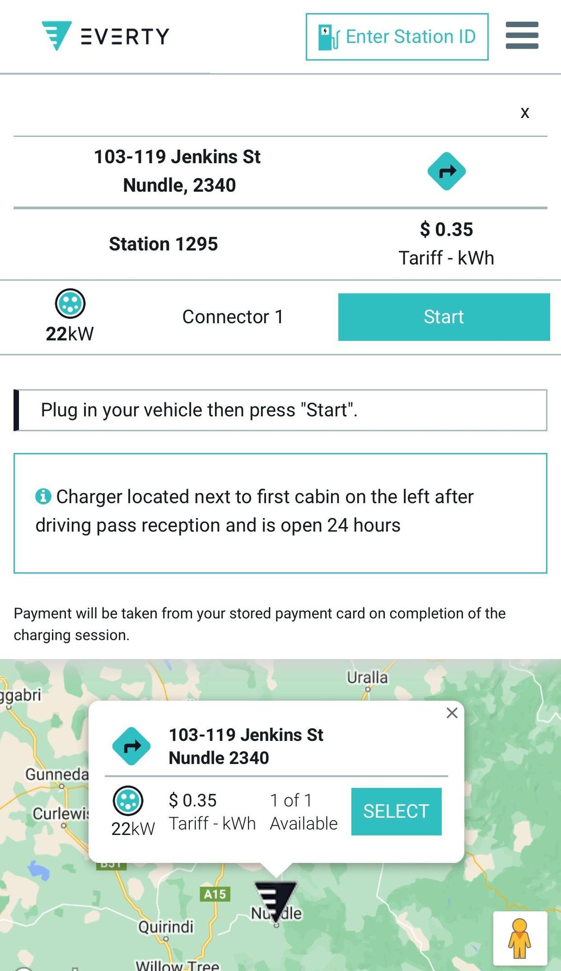Fossickers Tourist Park | Nundle, NSW | EV Station