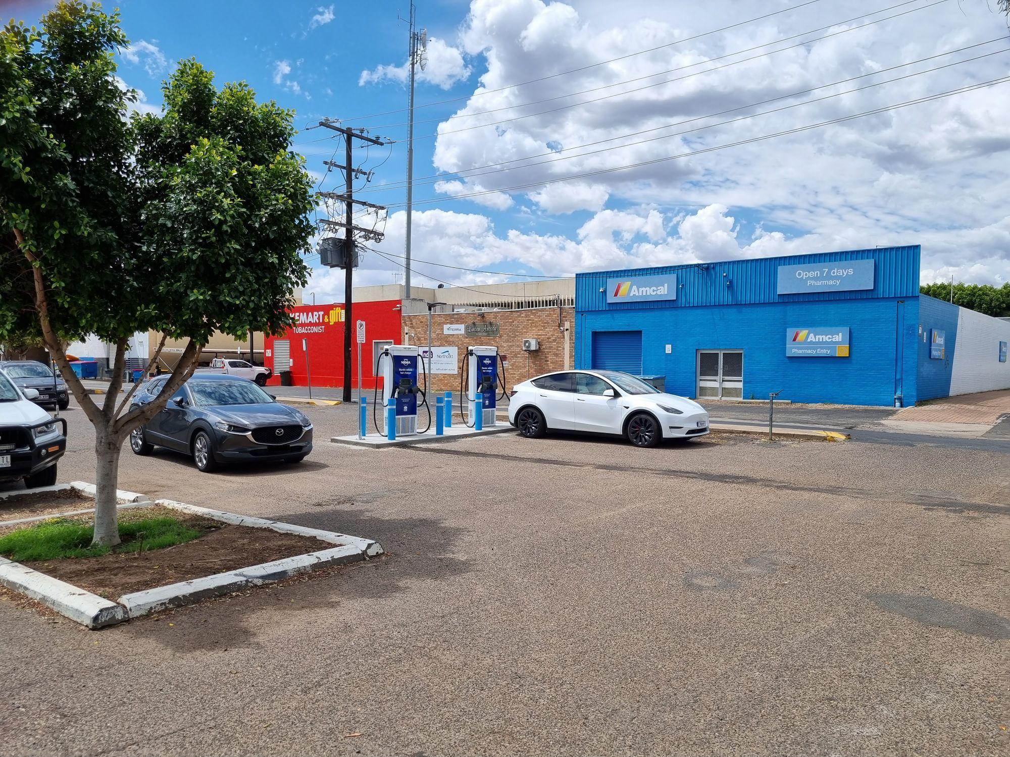 Return & Earn Moree Council Car Park | Moree, NSW | EV Station