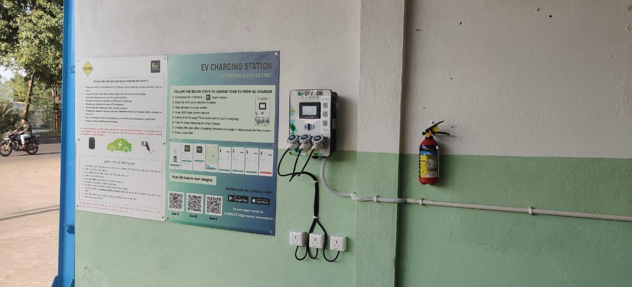 EV COSMOS CHARGING STATION - 40 kW DC Charger with 3.3 kW AC Charger ...