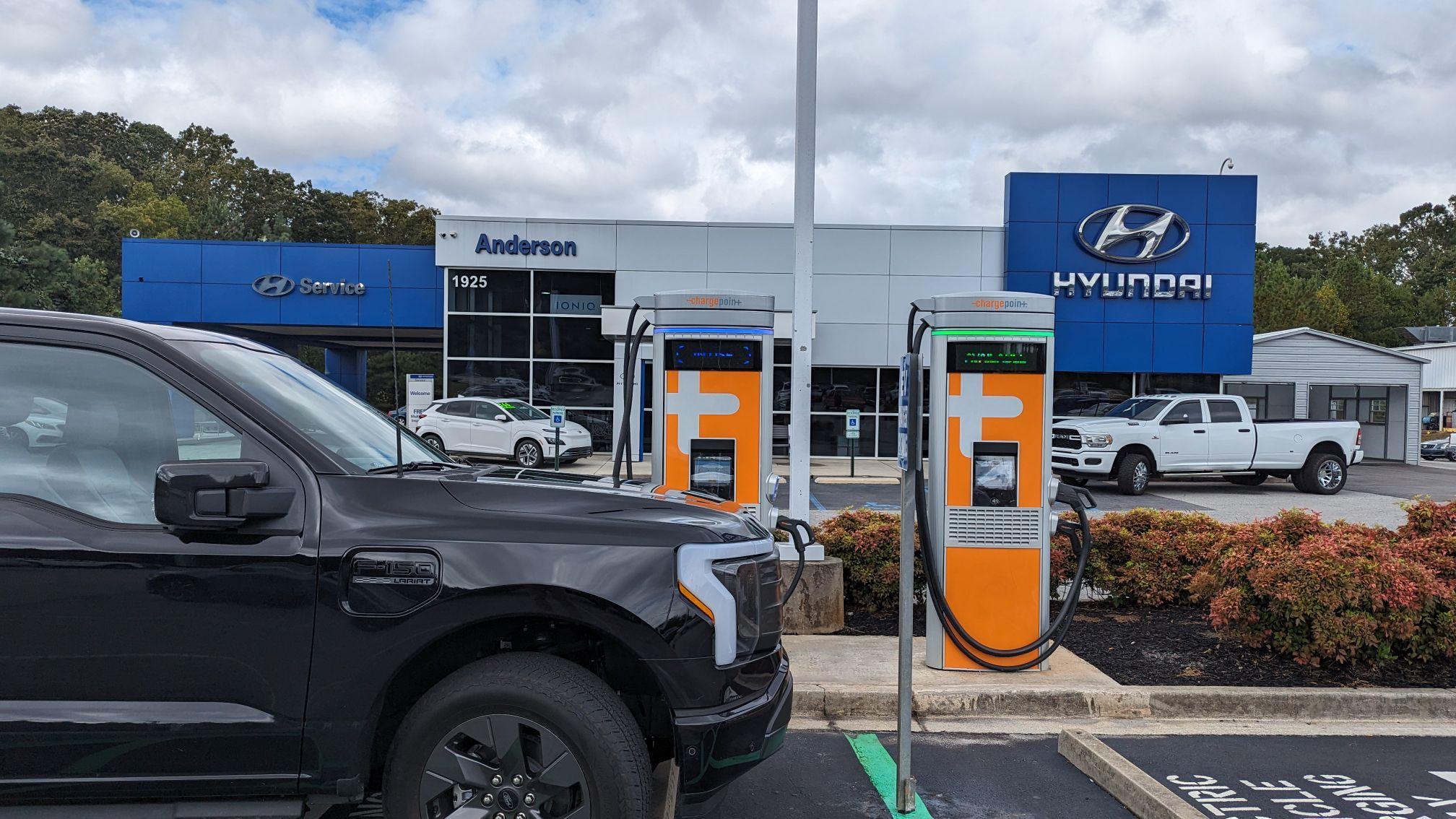 Hyundai Of Anderson | Anderson, SC | EV Station