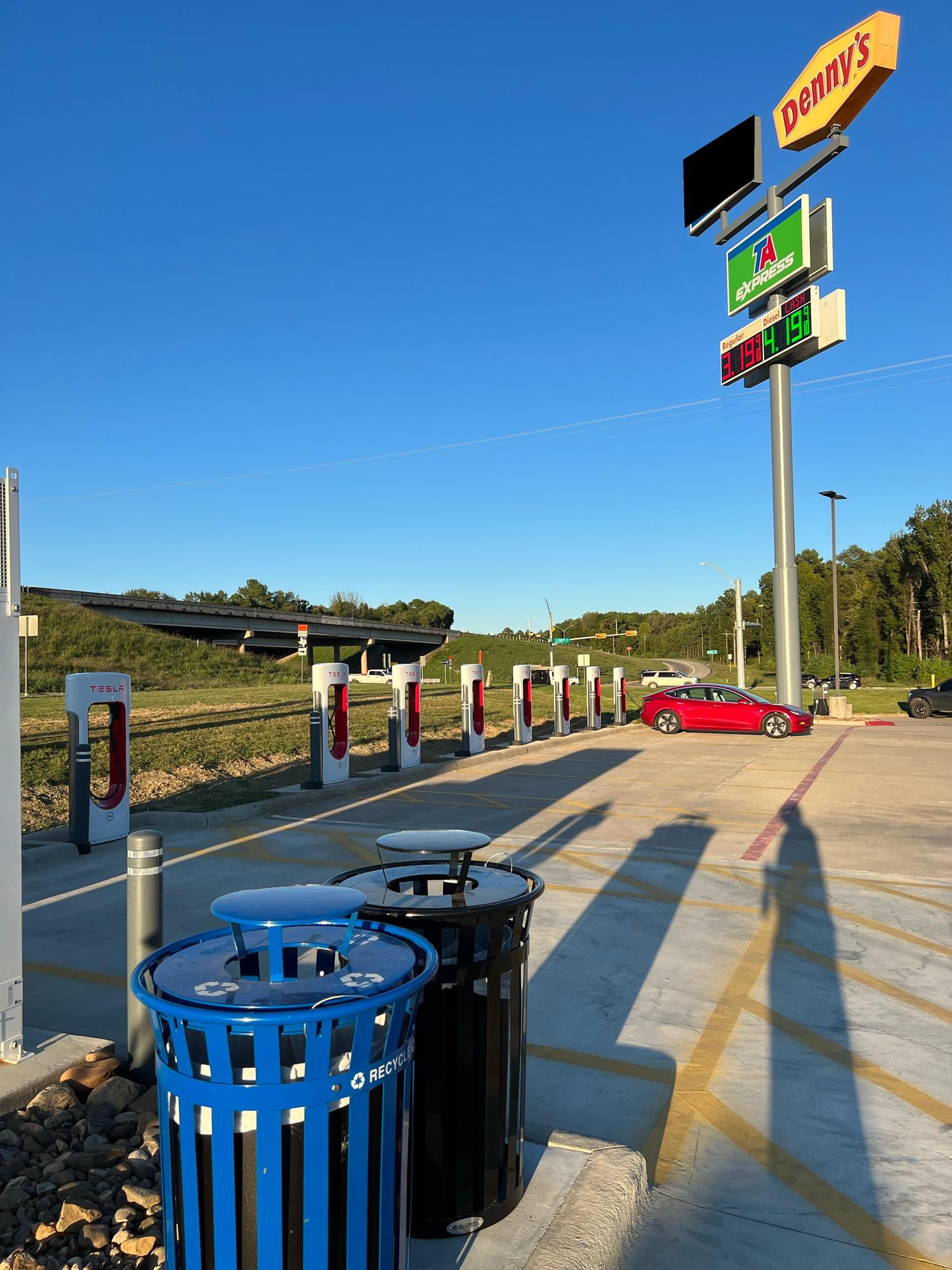 TA Express Travel Center | Carthage, TX | EV Station