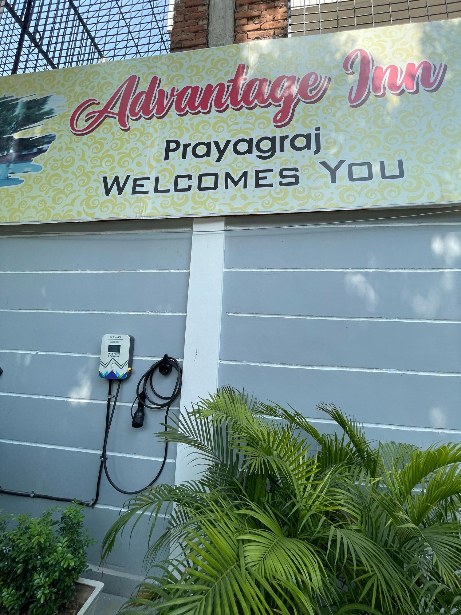 Advantage Inn Hotel | Prayagraj, UP | EV Station