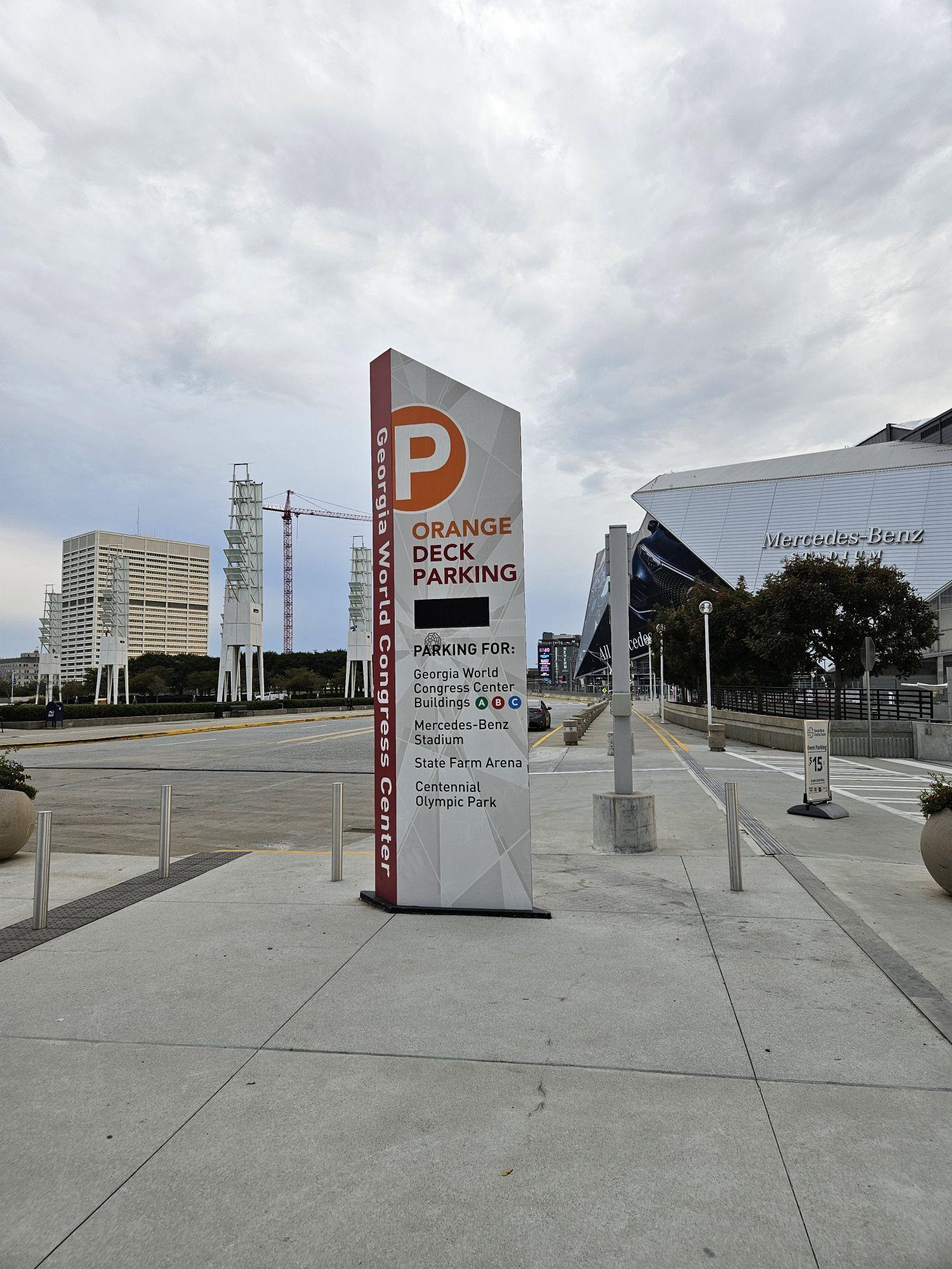 GWCC Orange Deck | Atlanta, GA | EV Station