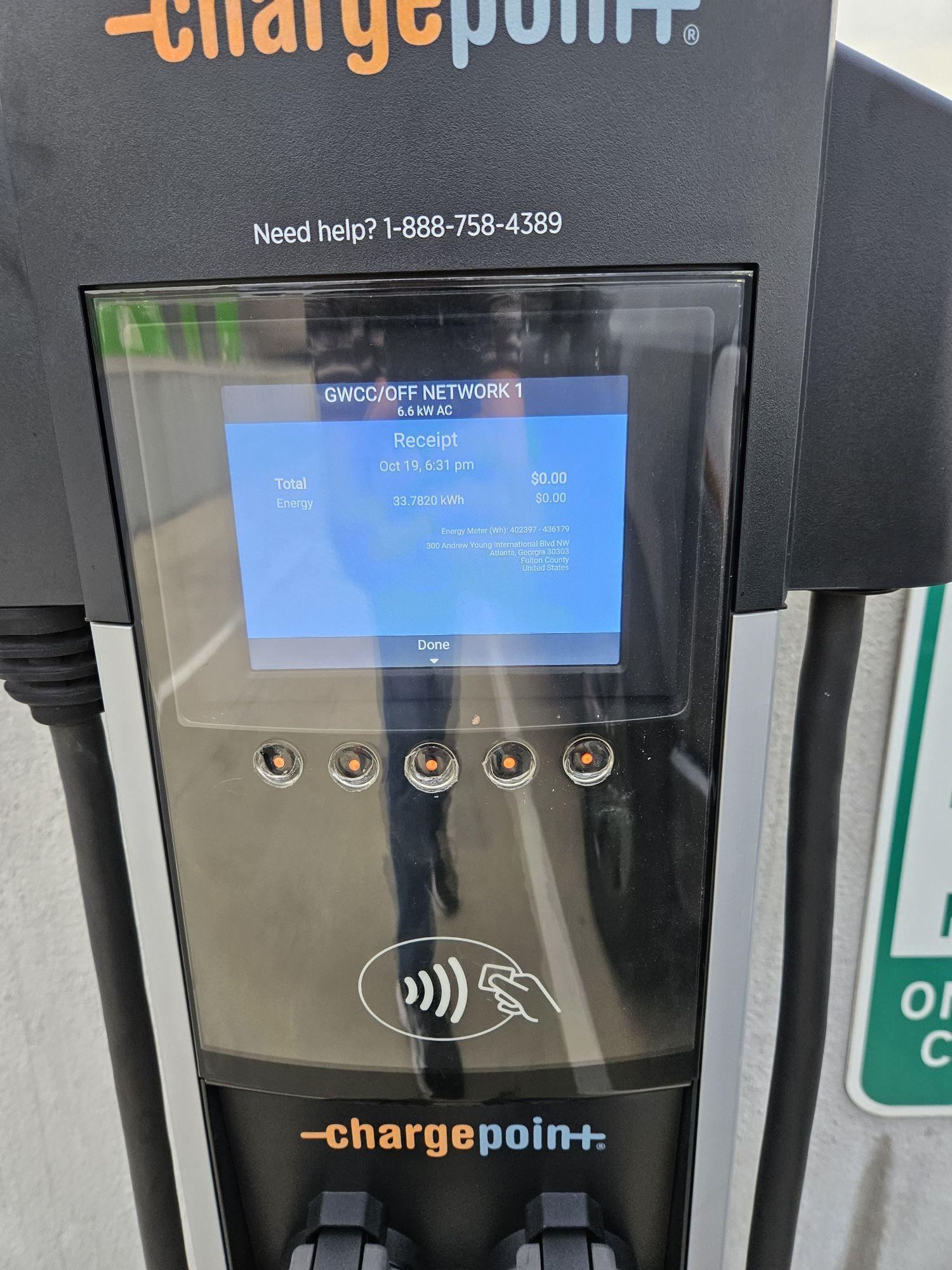 GWCC Orange Deck | Atlanta, GA | EV Station