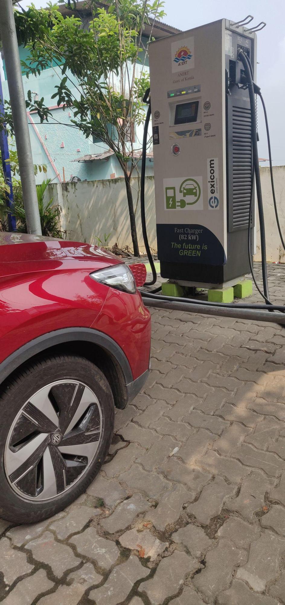 Muttam Metro Station | Anert AC DC Fast Charger | EZ4EV | Muttom, KL ...