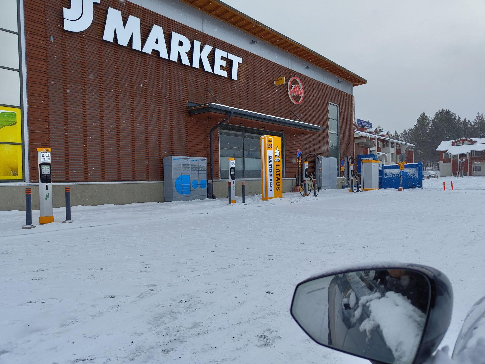 ABC-lataus S-market Levi | Kittilä, Lappi | EV Station