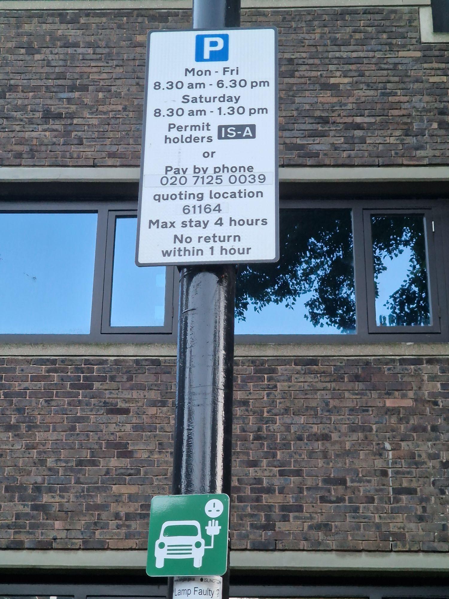 7 Spencer Street Parking | 7 Spencer Street, London, EC1V 0HB, GBR | EV ...