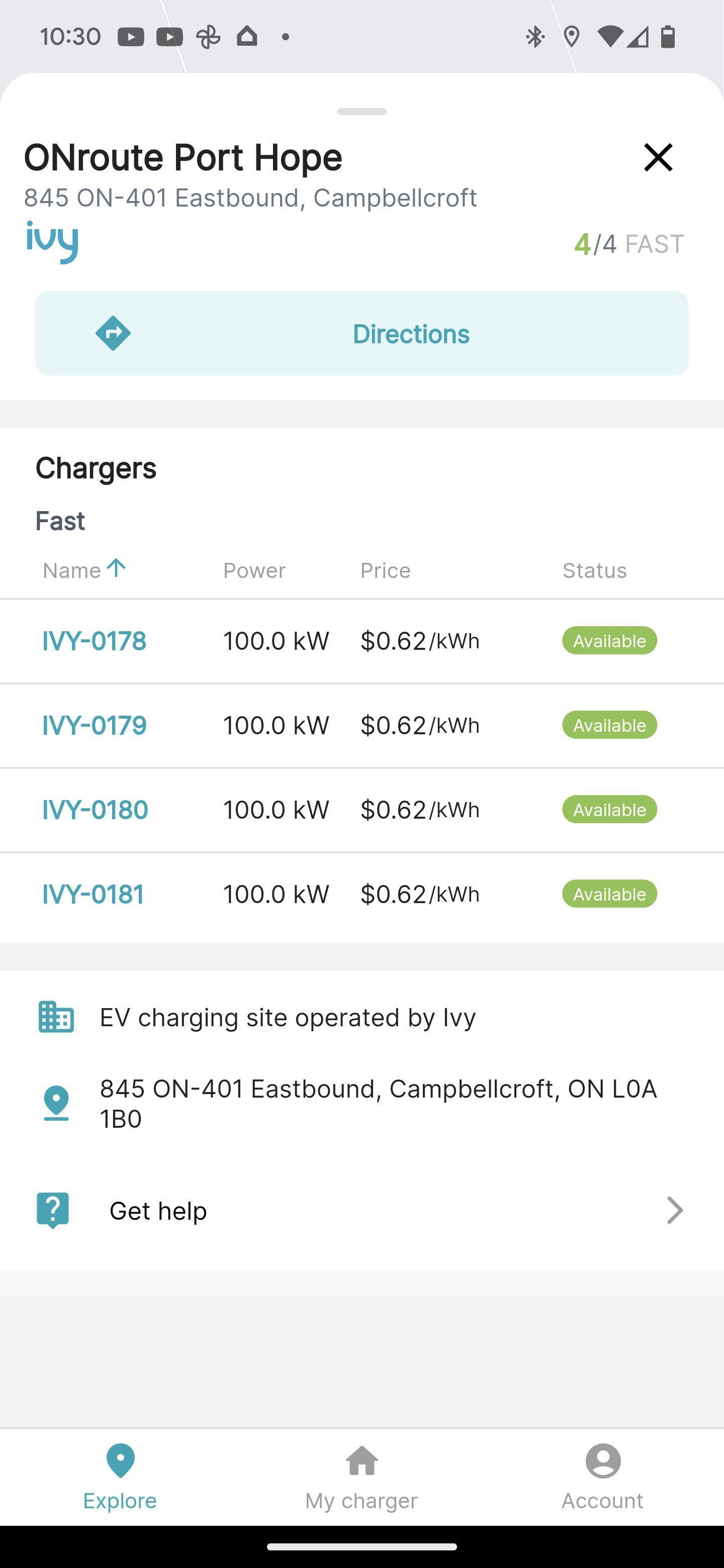ONroute Port Hope 401 - Eastbound | WHR9+XR Municipality Of Port Hope ...