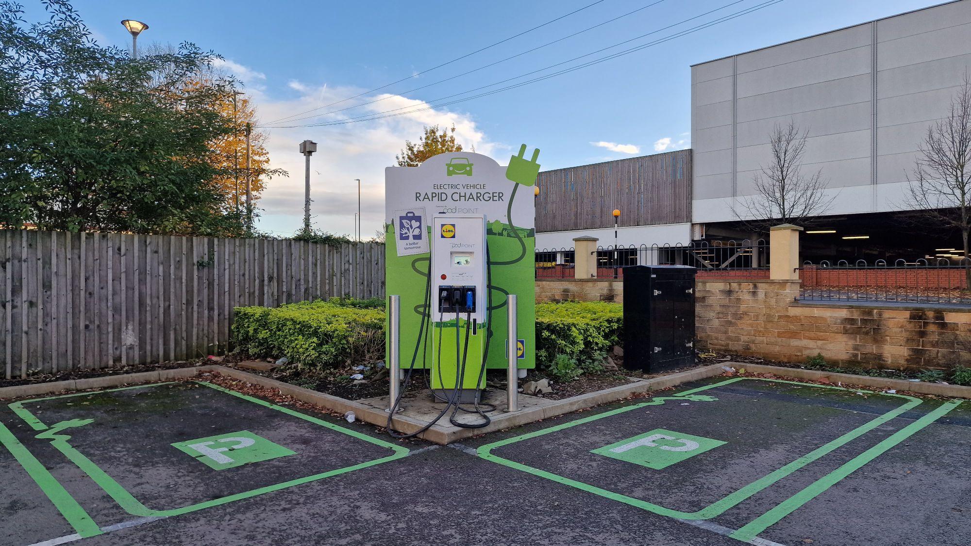Lidl Bulwell | 1 Jennison St, Bulwell, Nottingham NG6 8EQ , UK | EV Station