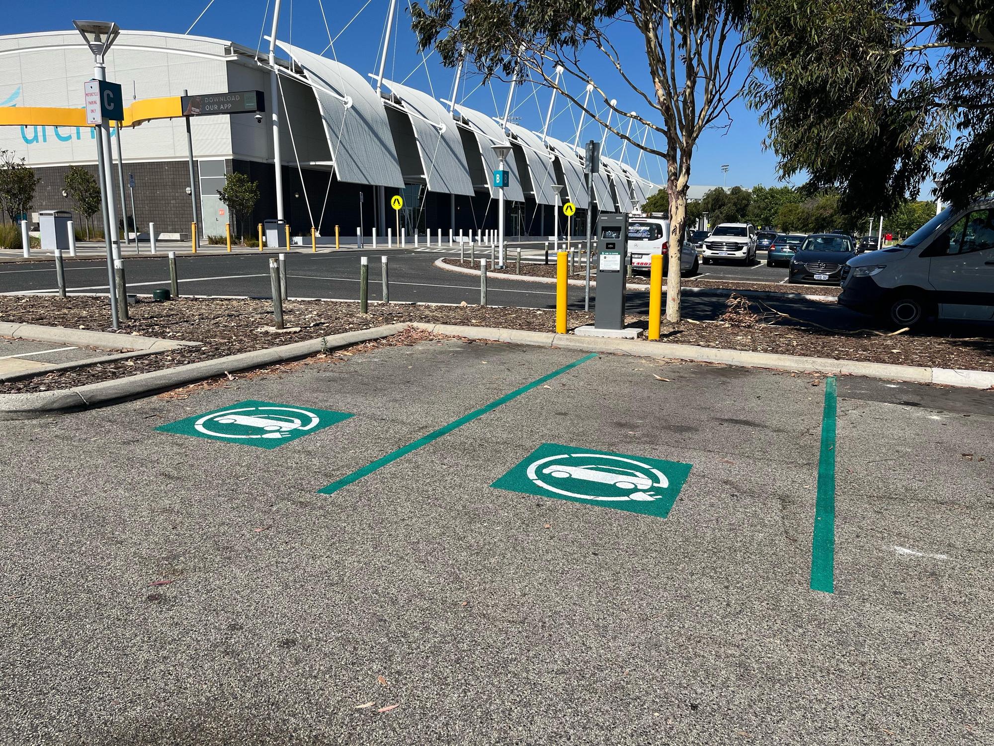 HBF Arena | Joondalup, WA | EV Station