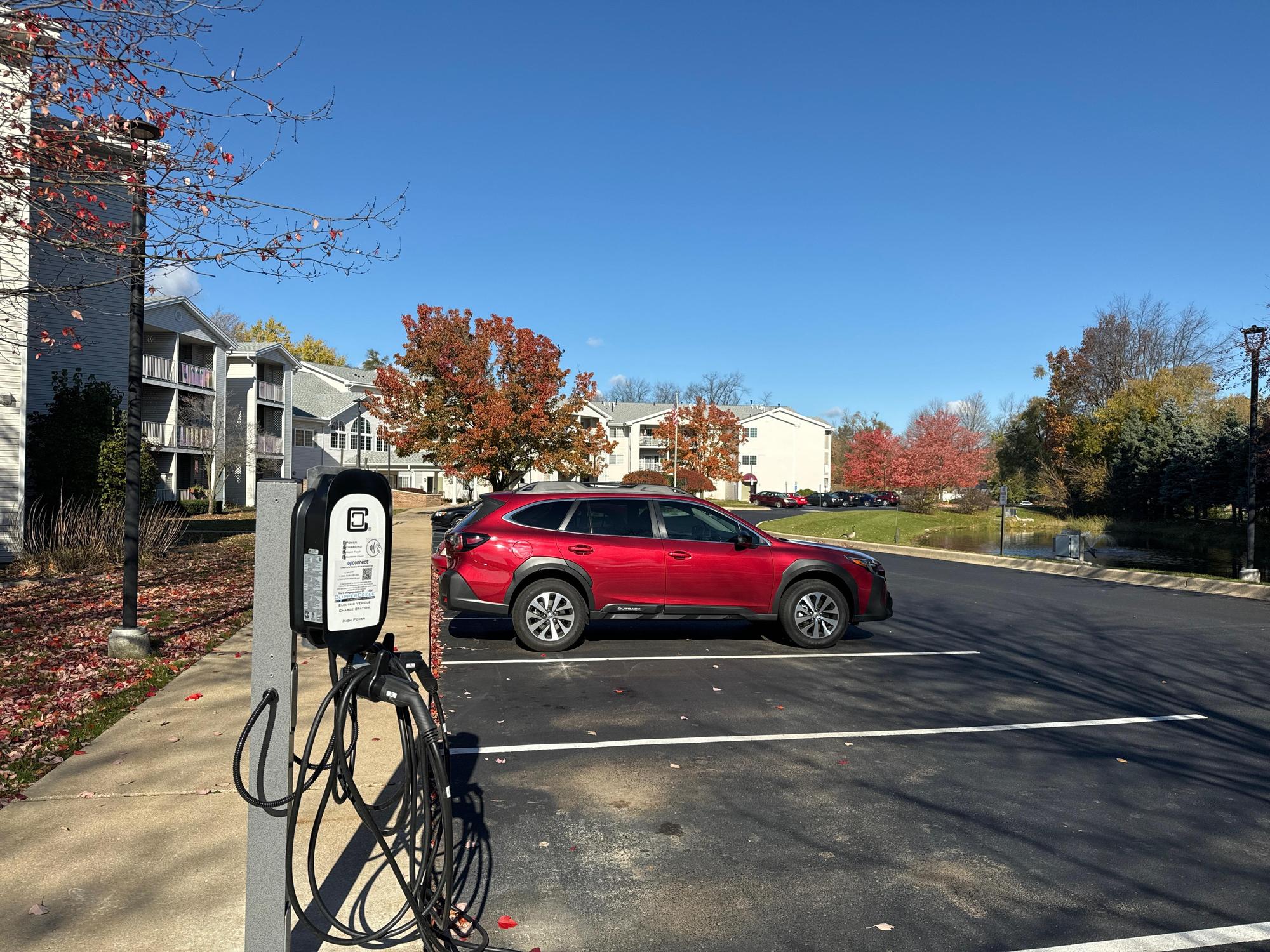 Spring Manor Apartments - Resident Reserved | Portage, MI | EV Station