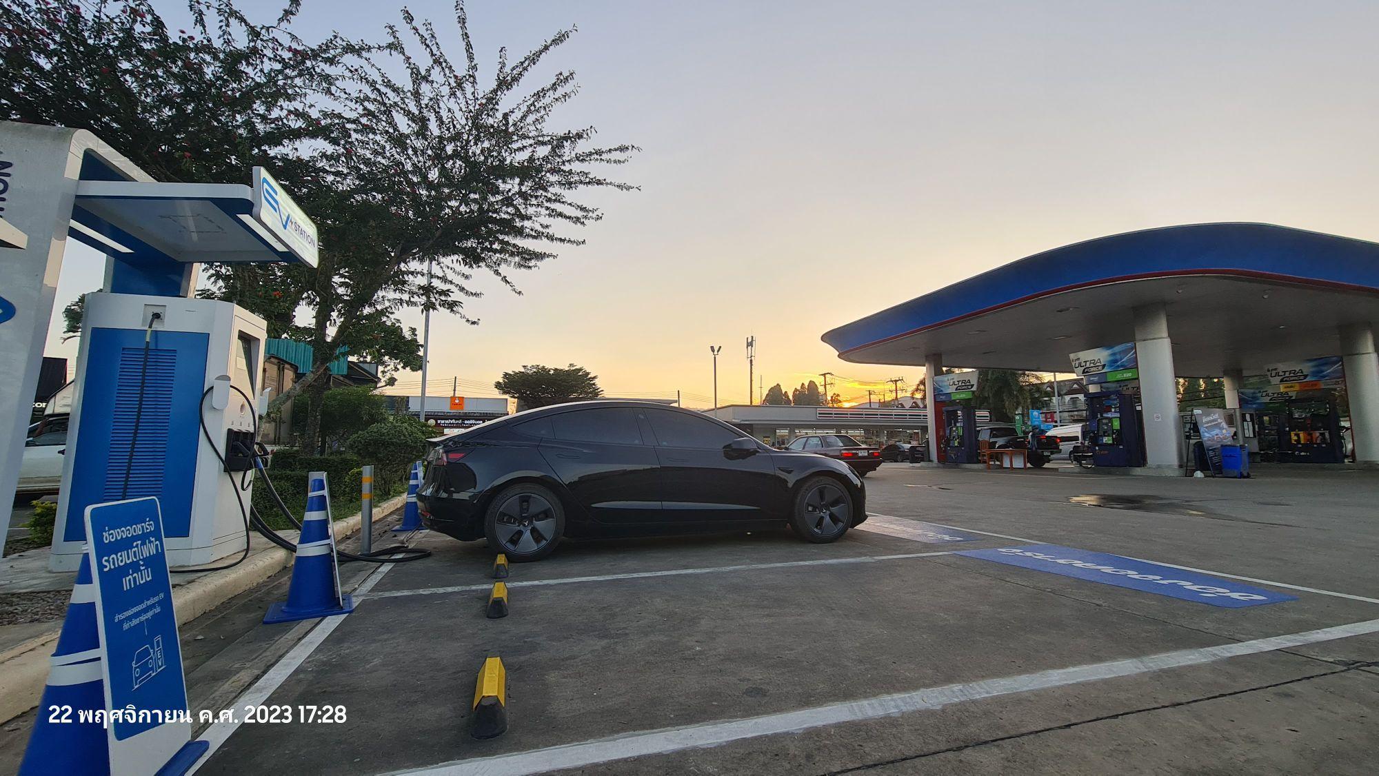 PTT EV Station แม่ขะจาน | Mae Chedi, จ.เชียงราย | EV Station