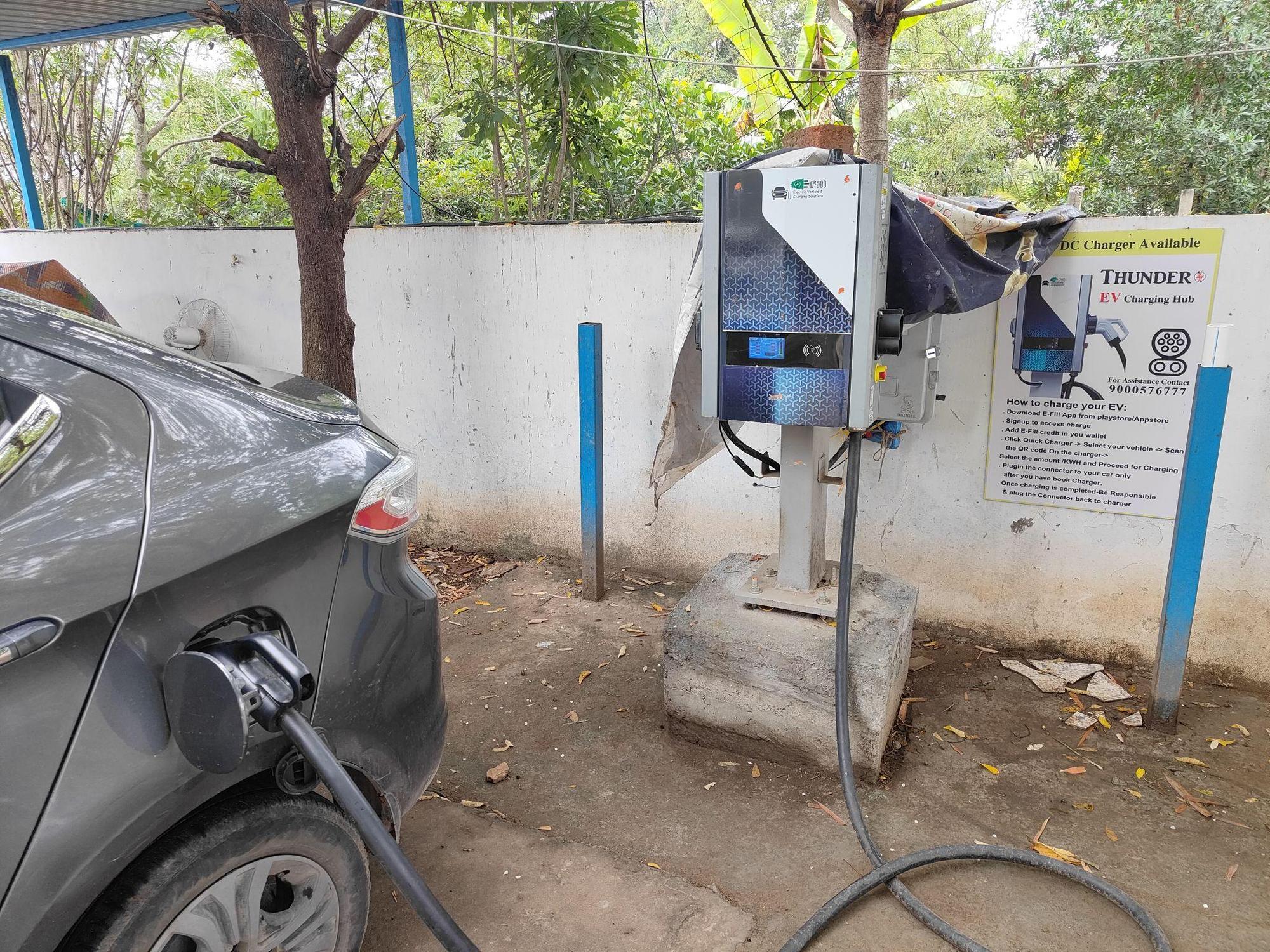 Thunder EV Charging Hub, Sunshine Farmhouse | Allikhanpalle, TS | EV ...