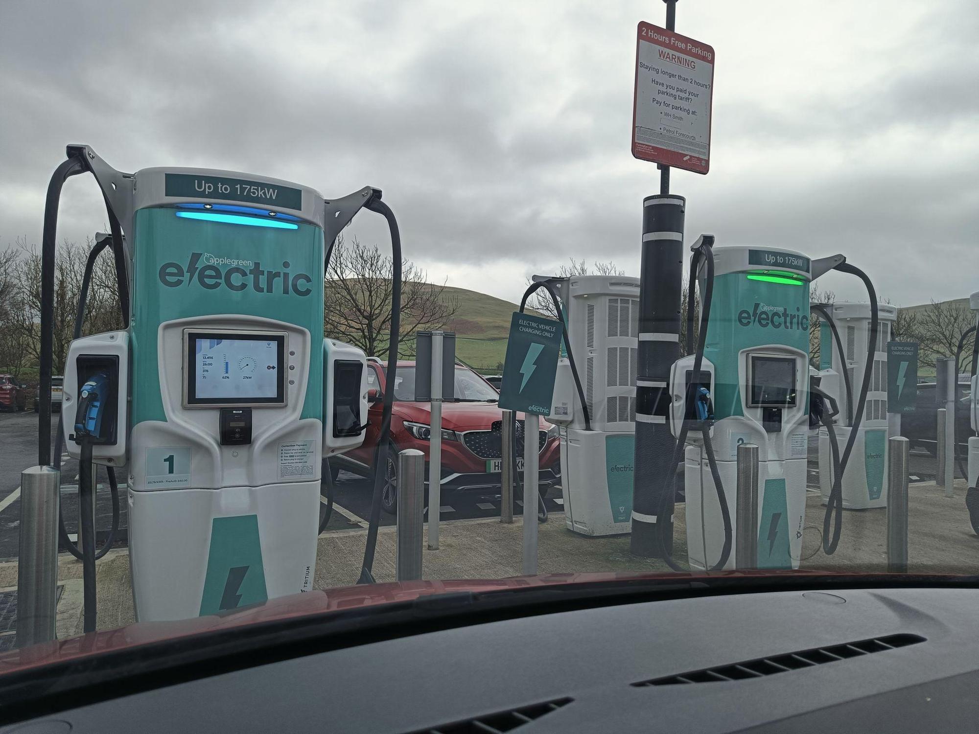 Welcome Break Abington Services M74 (3) | Abington, Scotland | EV Station
