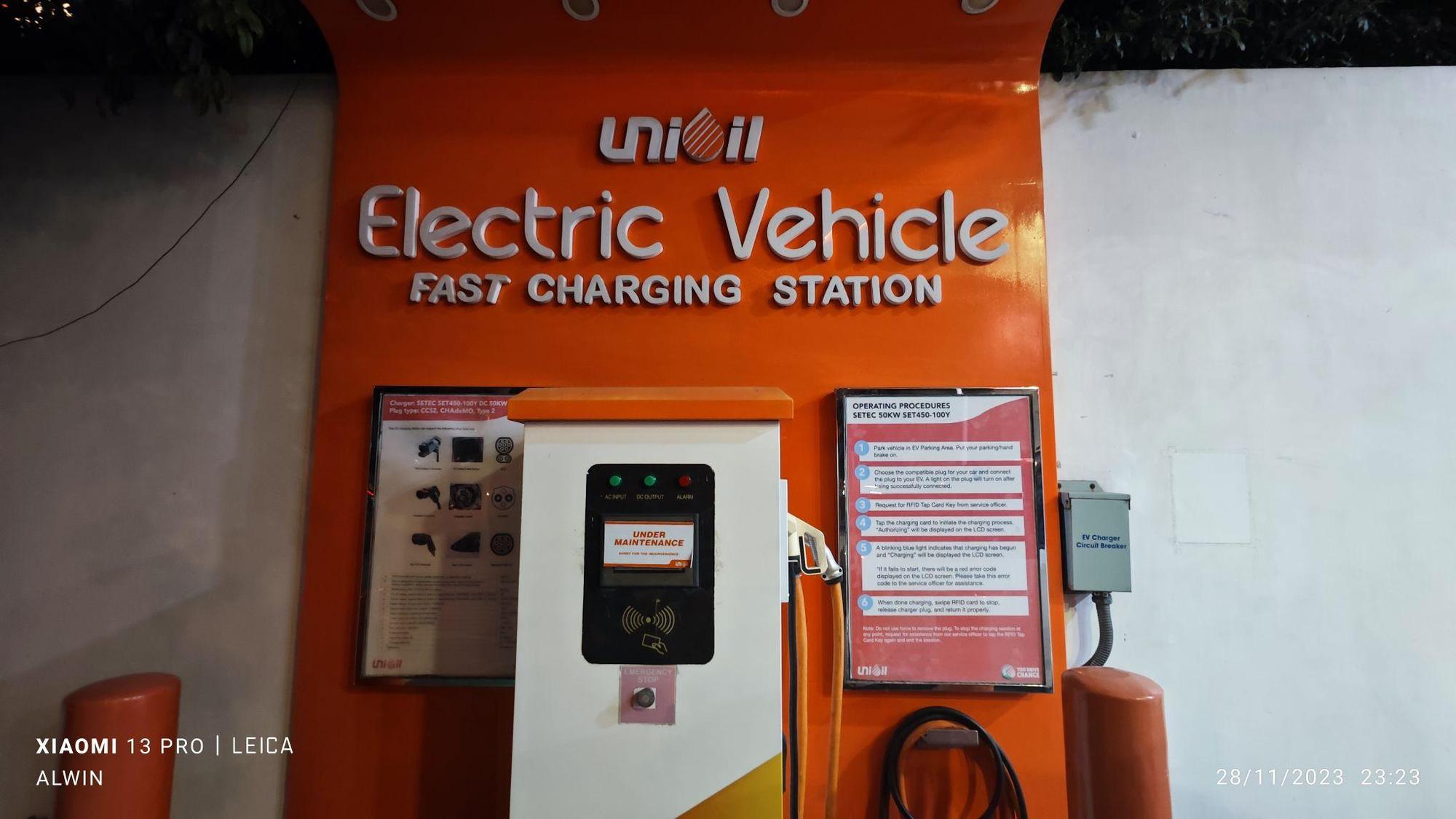 UniOil Fuel Station EDSA-Guadalupe | Makati, NCR | EV Station