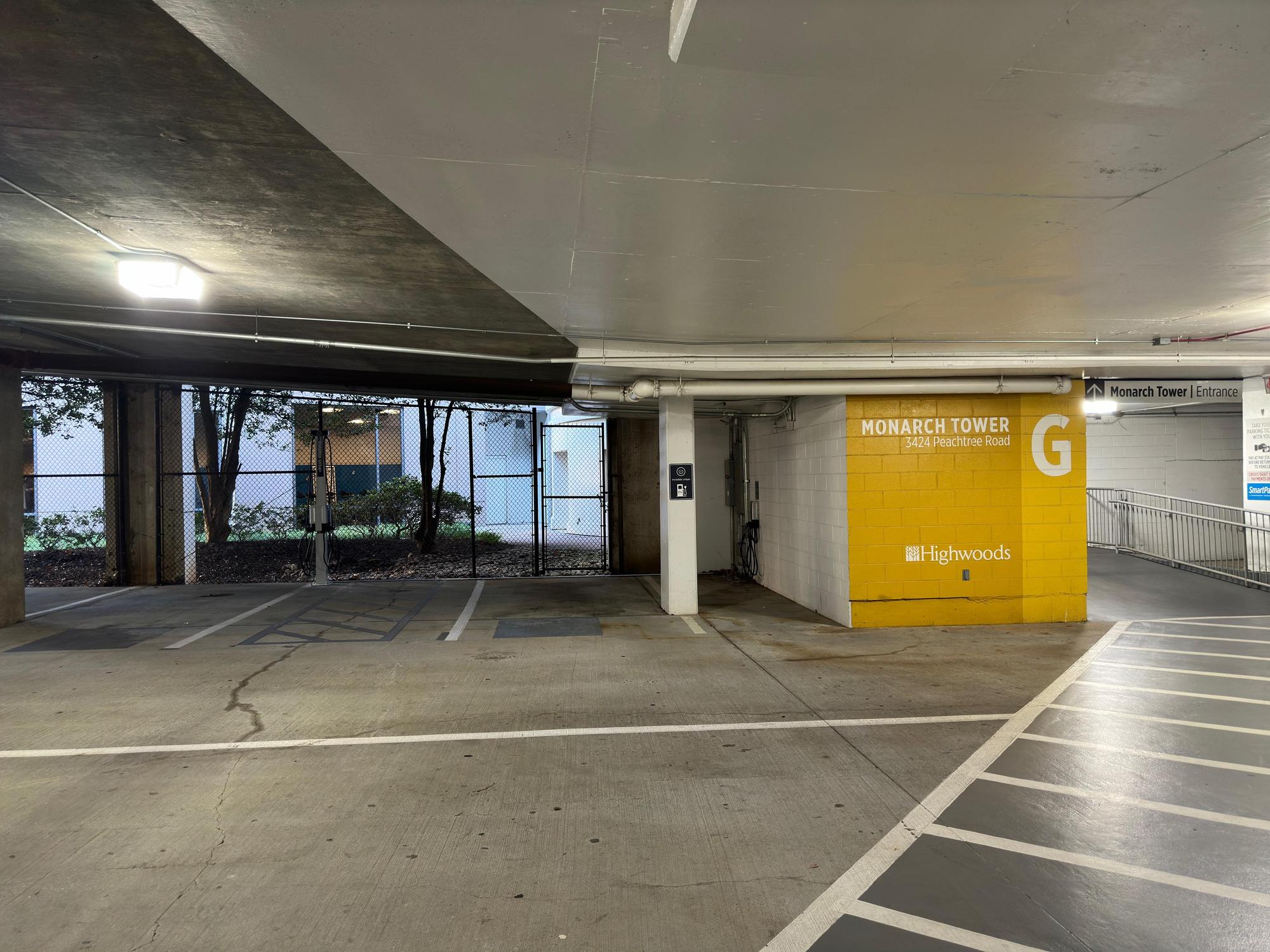 Monarch Tower | Atlanta, GA | EV Station