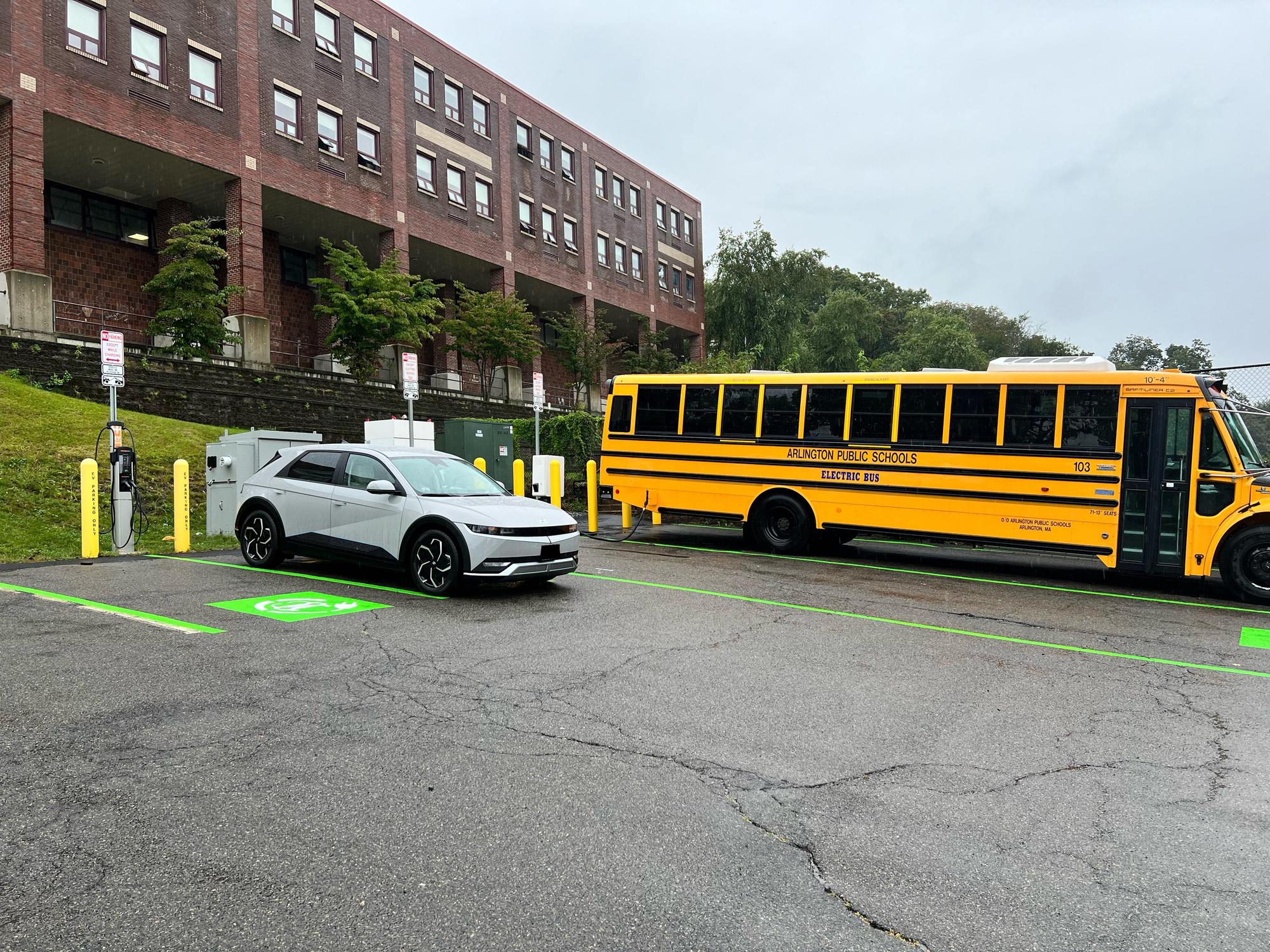 Ottoson Middle School - West Lot (Coming Soon) | Arlington, MA | EV Station