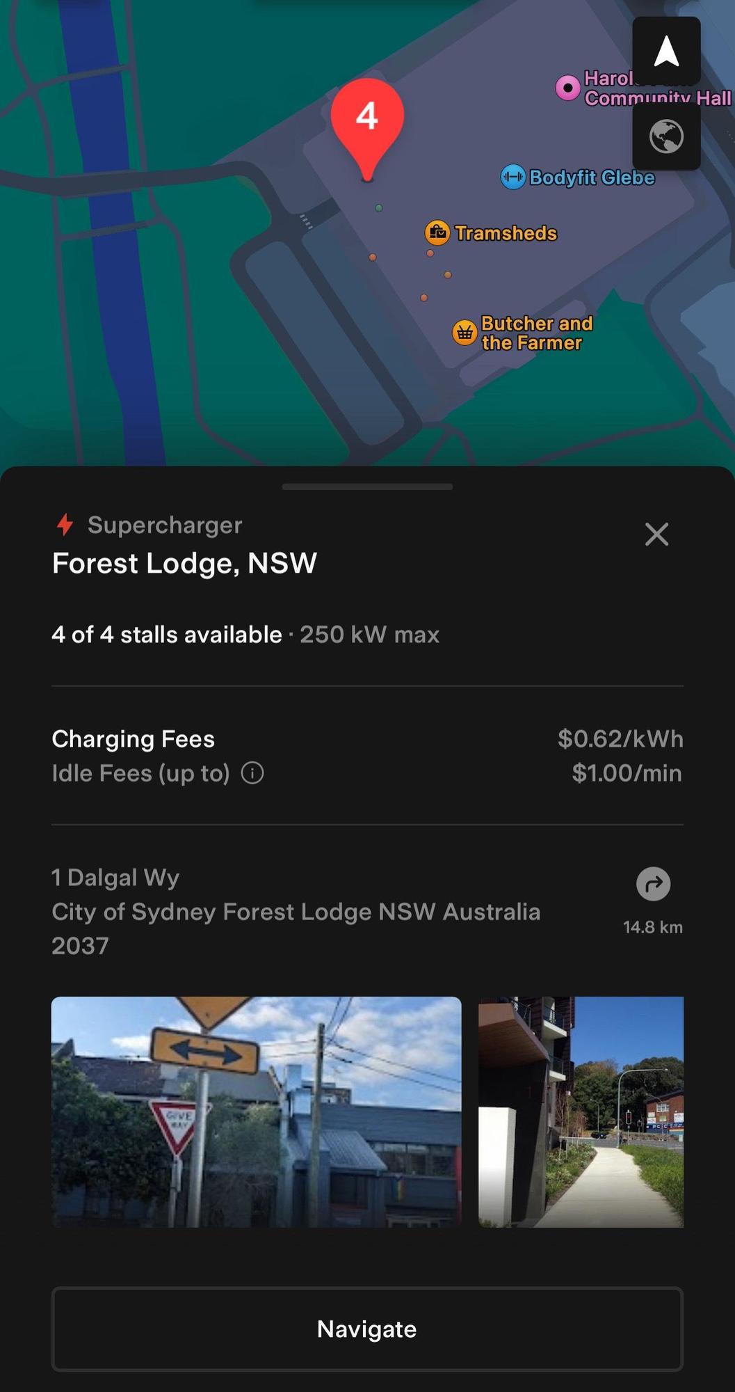 Tramsheds Harold Park | Forest Lodge, NSW | EV Station