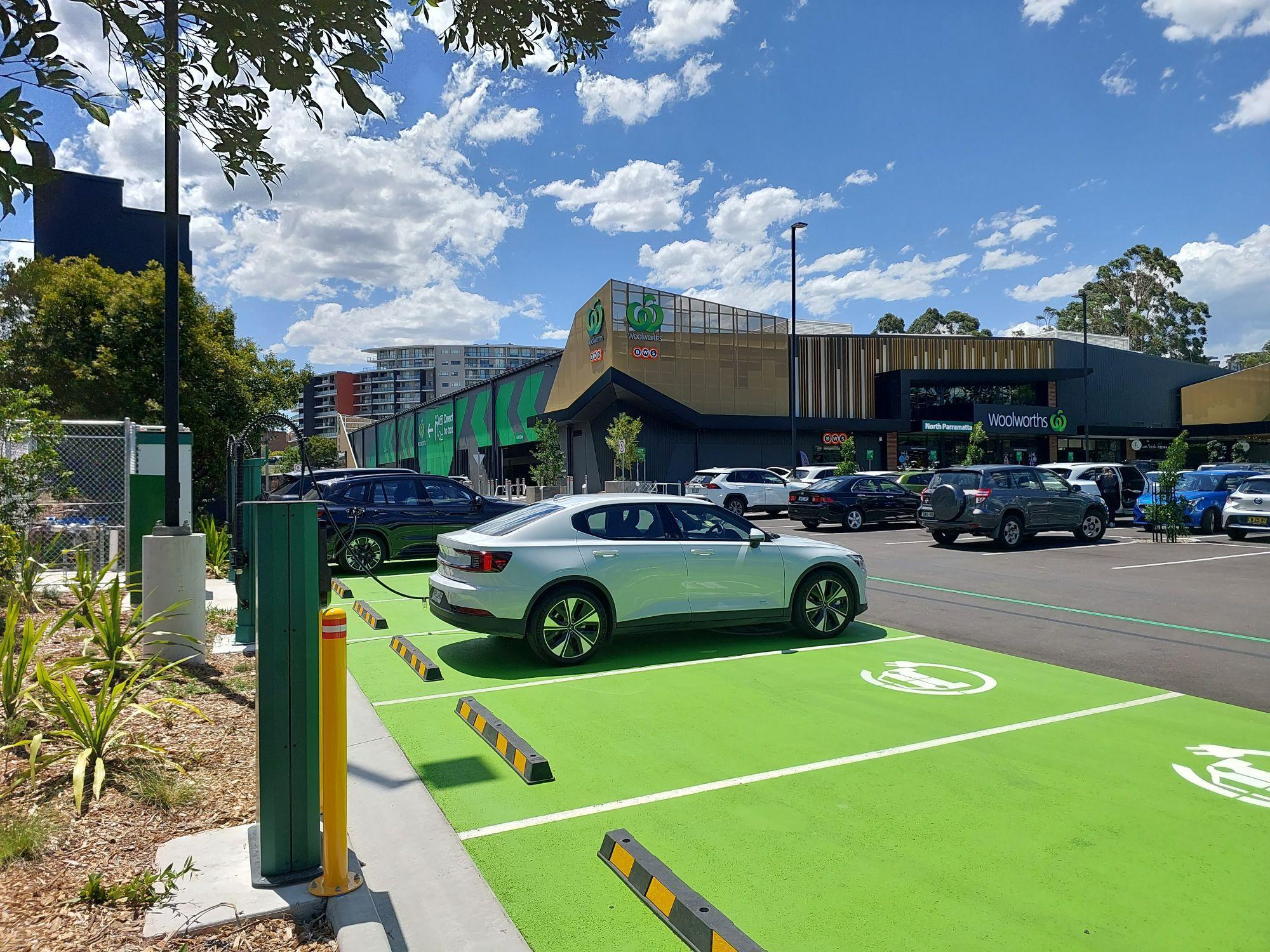 Woolworths North Parramatta | North Rocks, NSW | EV Station