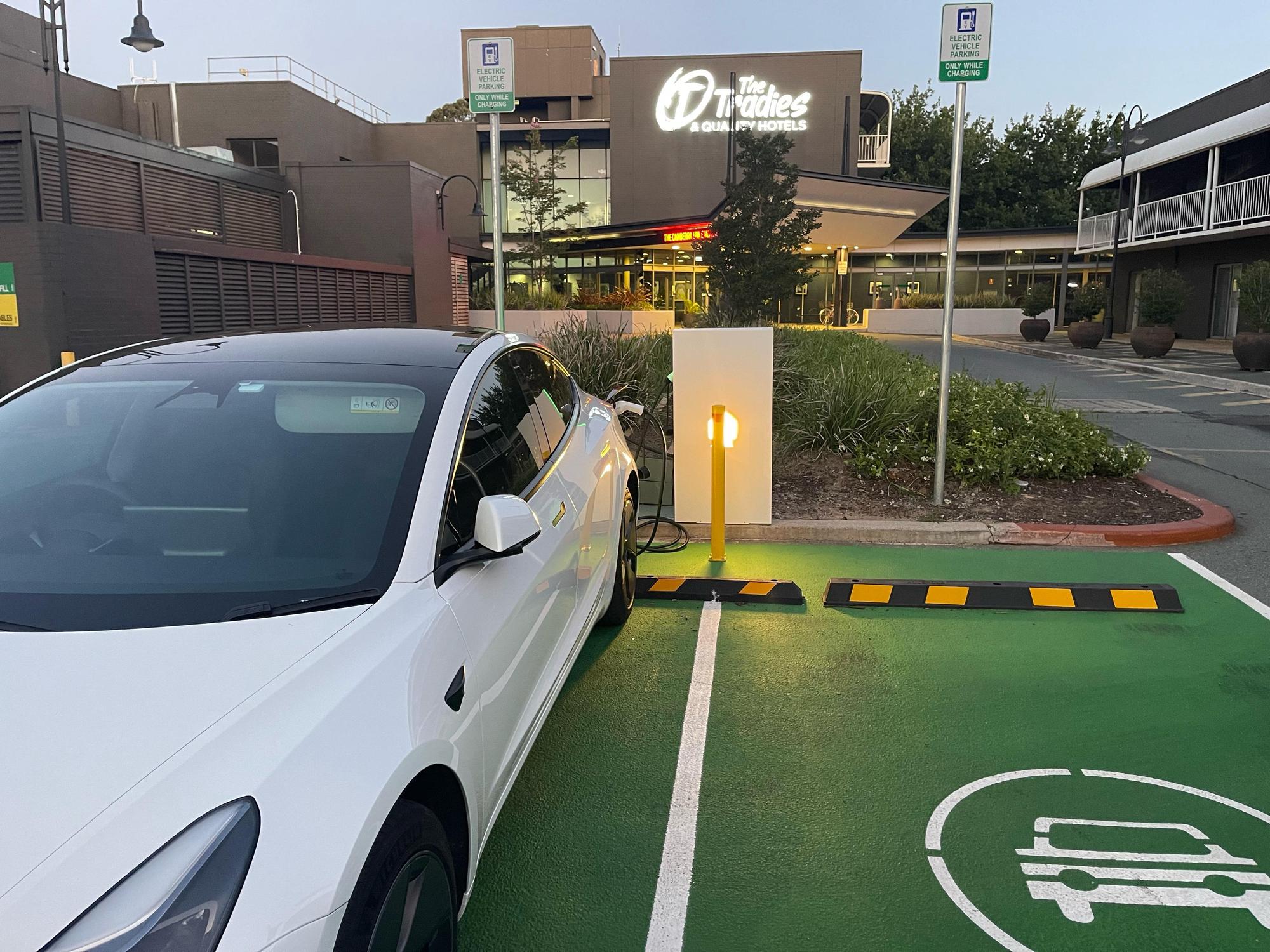 The Tradies Dickson | Dickson, ACT | EV Station
