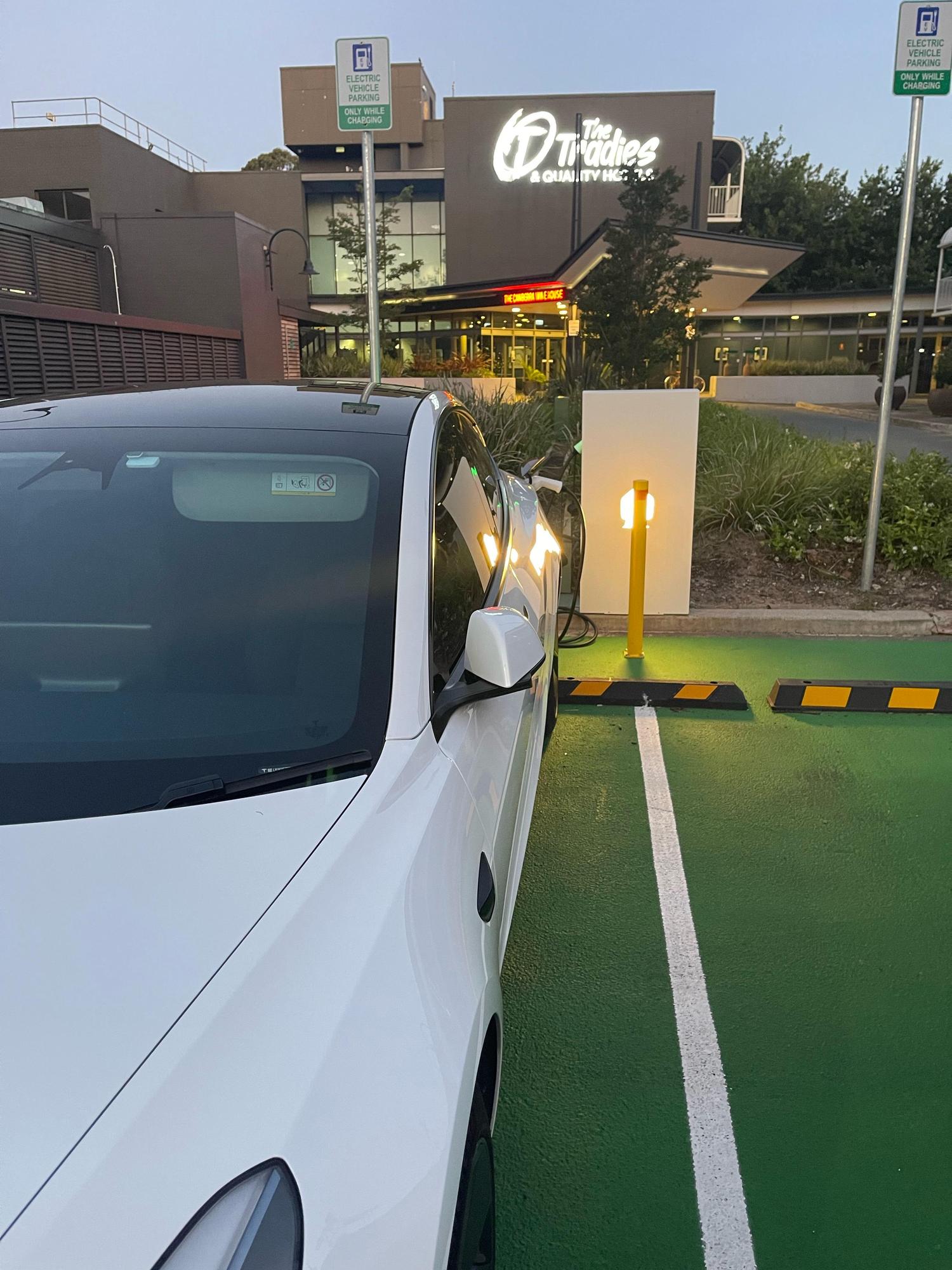 The Tradies Dickson | Dickson, ACT | EV Station