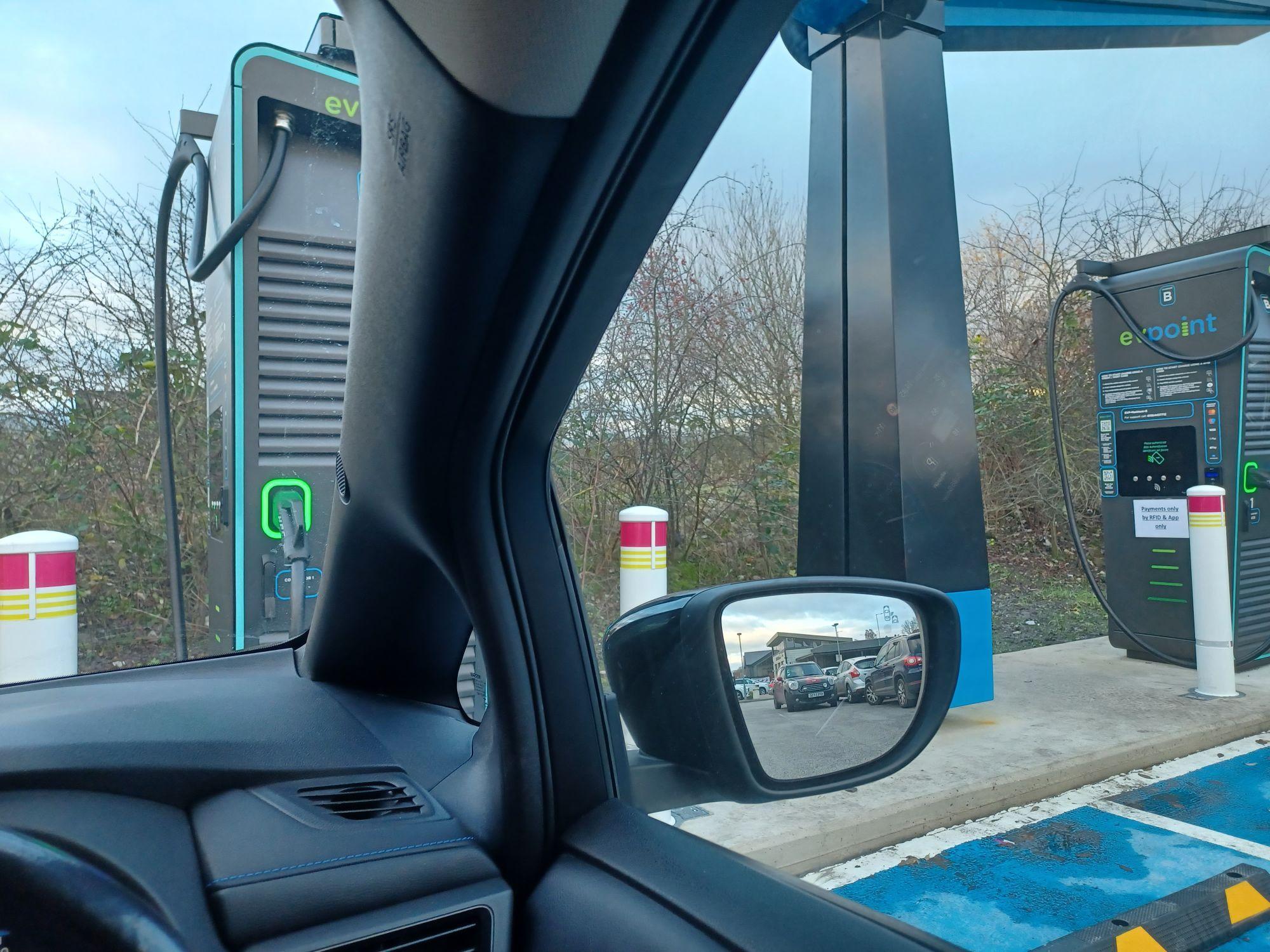 Markham Vale Services - Starbucks | Duckmanton, England | EV Station