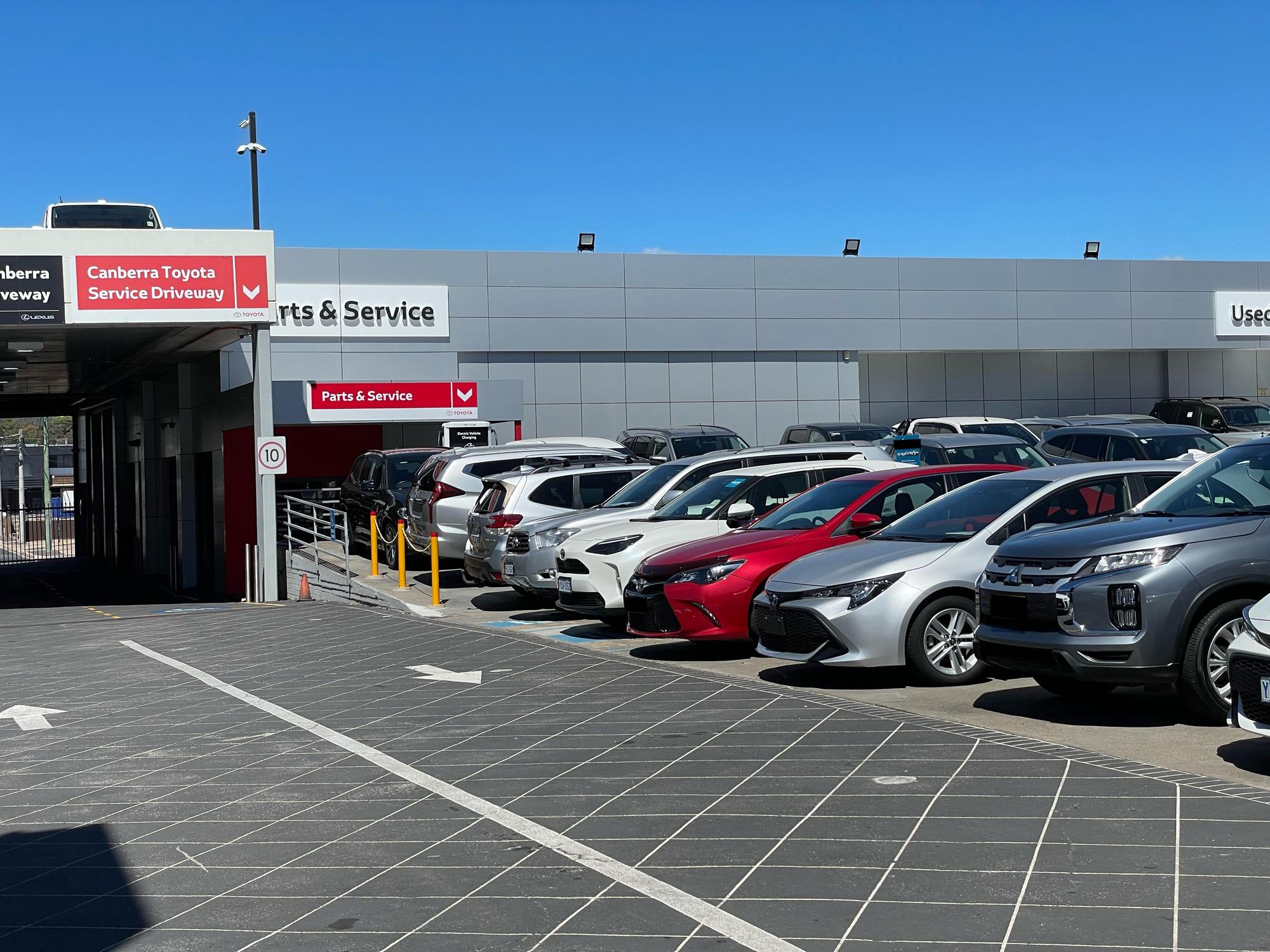 Canberra Toyota Phillip | Phillip, ACT | EV Station