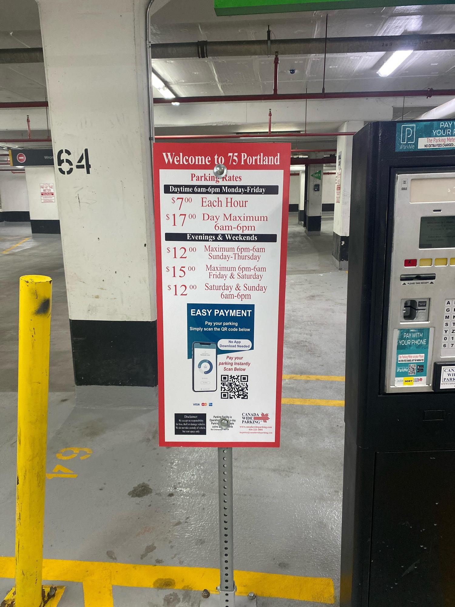 75 Portland St Building | Toronto, ON | EV Station