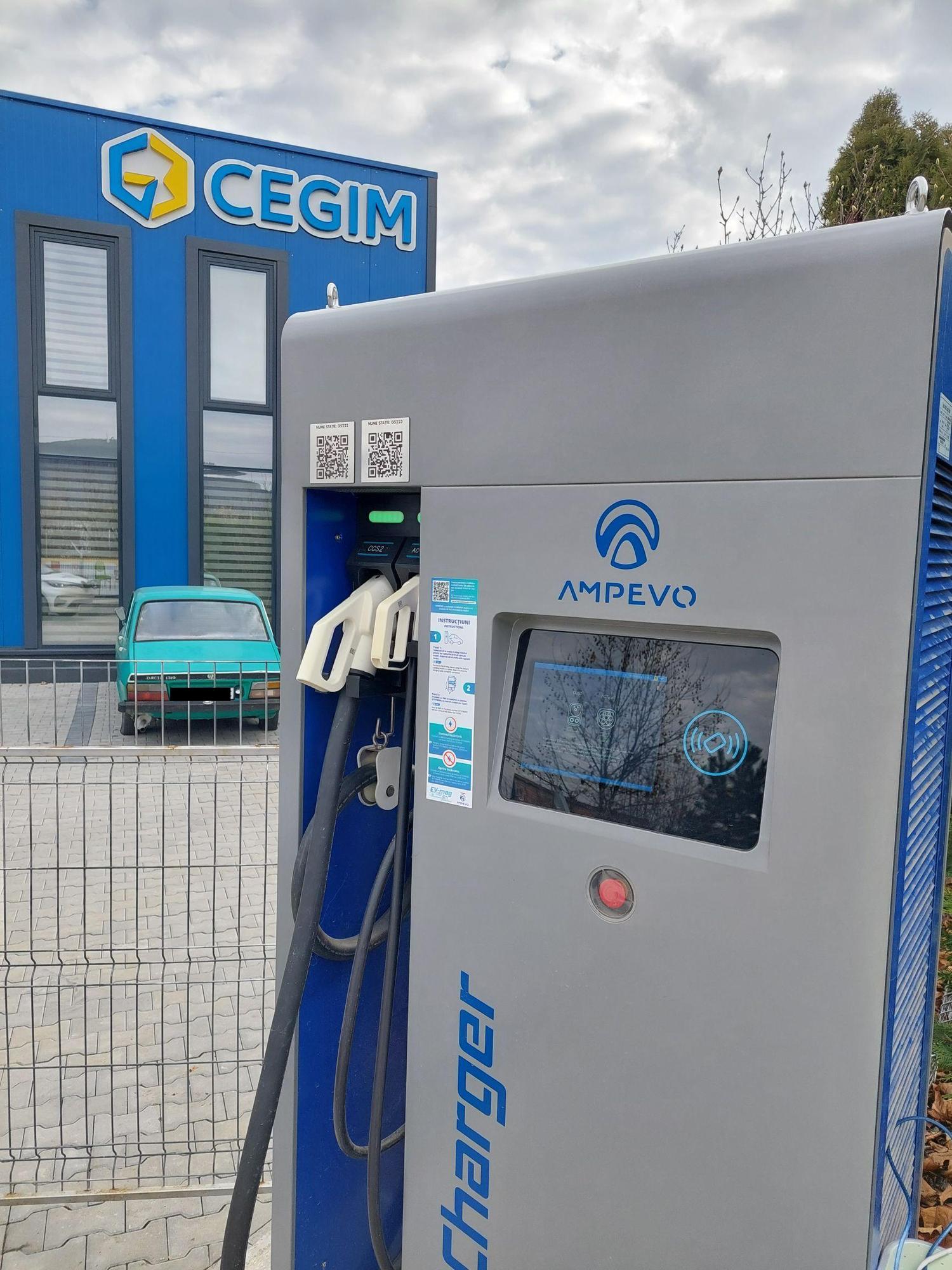 Ev-mag CEGIM 60kw +22kw | Olteni, VL | EV Station