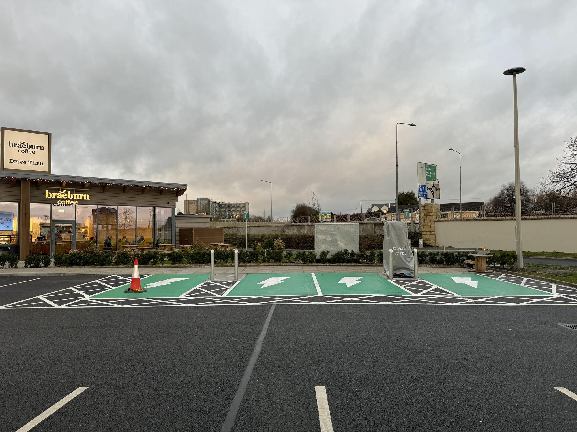 Ashbourne Braeburn Coffee | Ashbourne, MH | EV Station