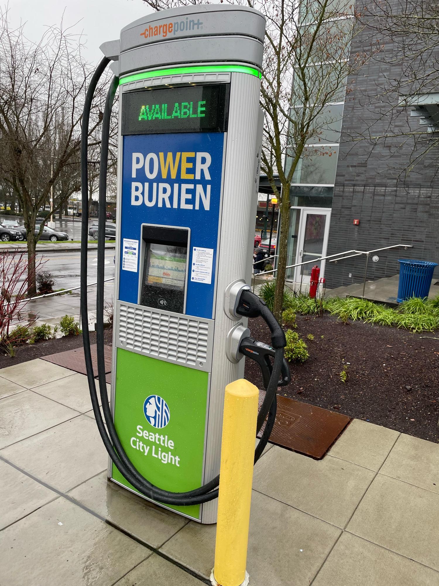 Burien Library & City Hall | Burien, WA | EV Station