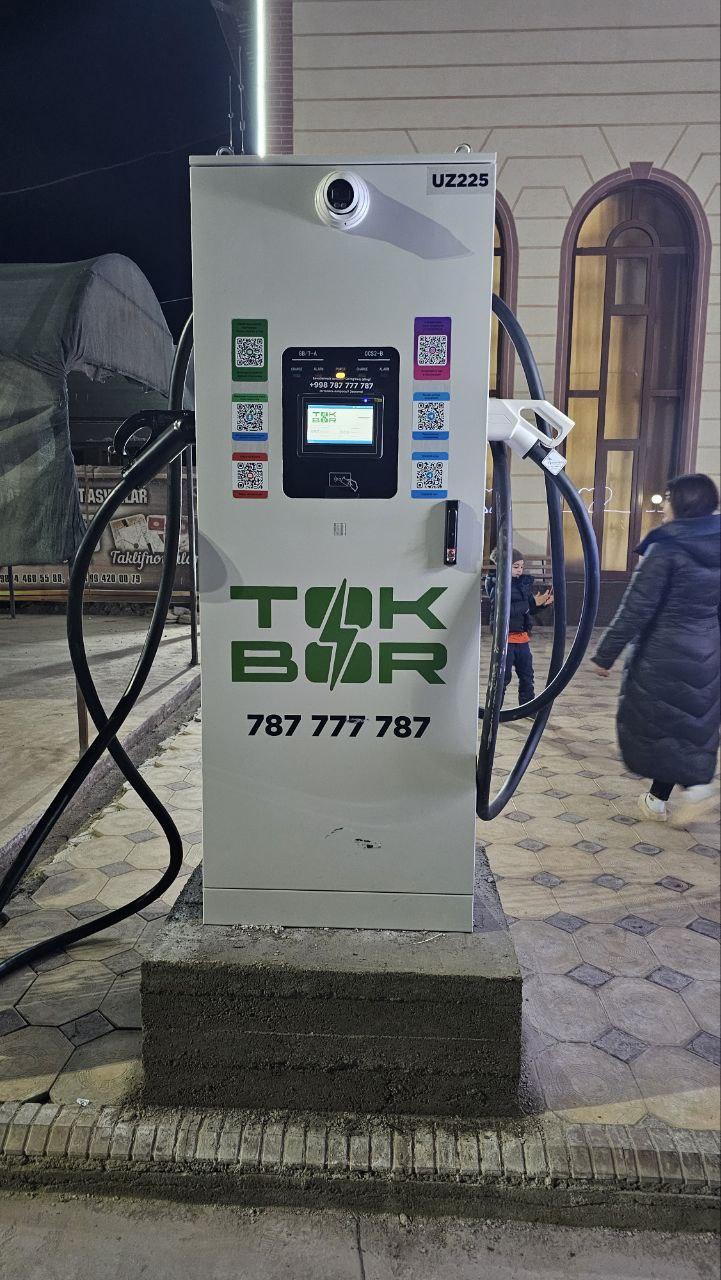 TOK BOR Ofarin 60kW | Sherabad, Surxondaryo Region | EV Station