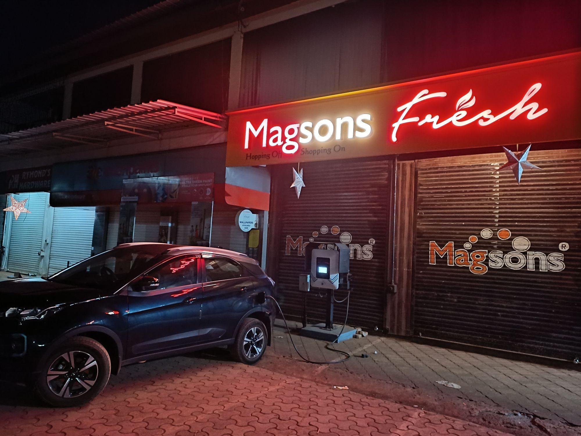 Magsons supermarket | Sancoale, GA | EV Station